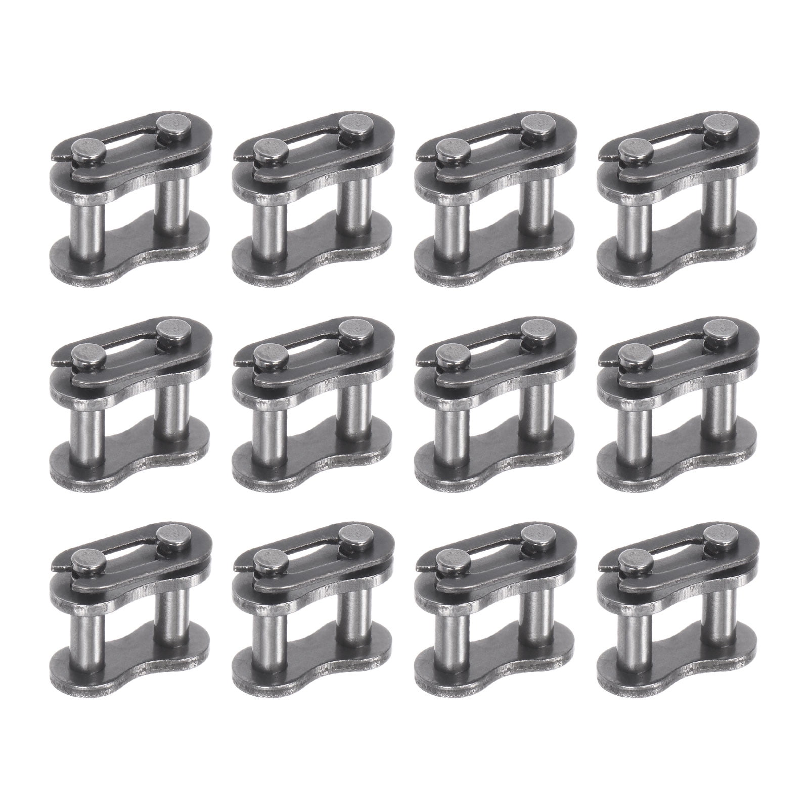Carbon Steel Chain Connectors Uxcell 8Pcs #41-1 Chain Offset Half Links ...