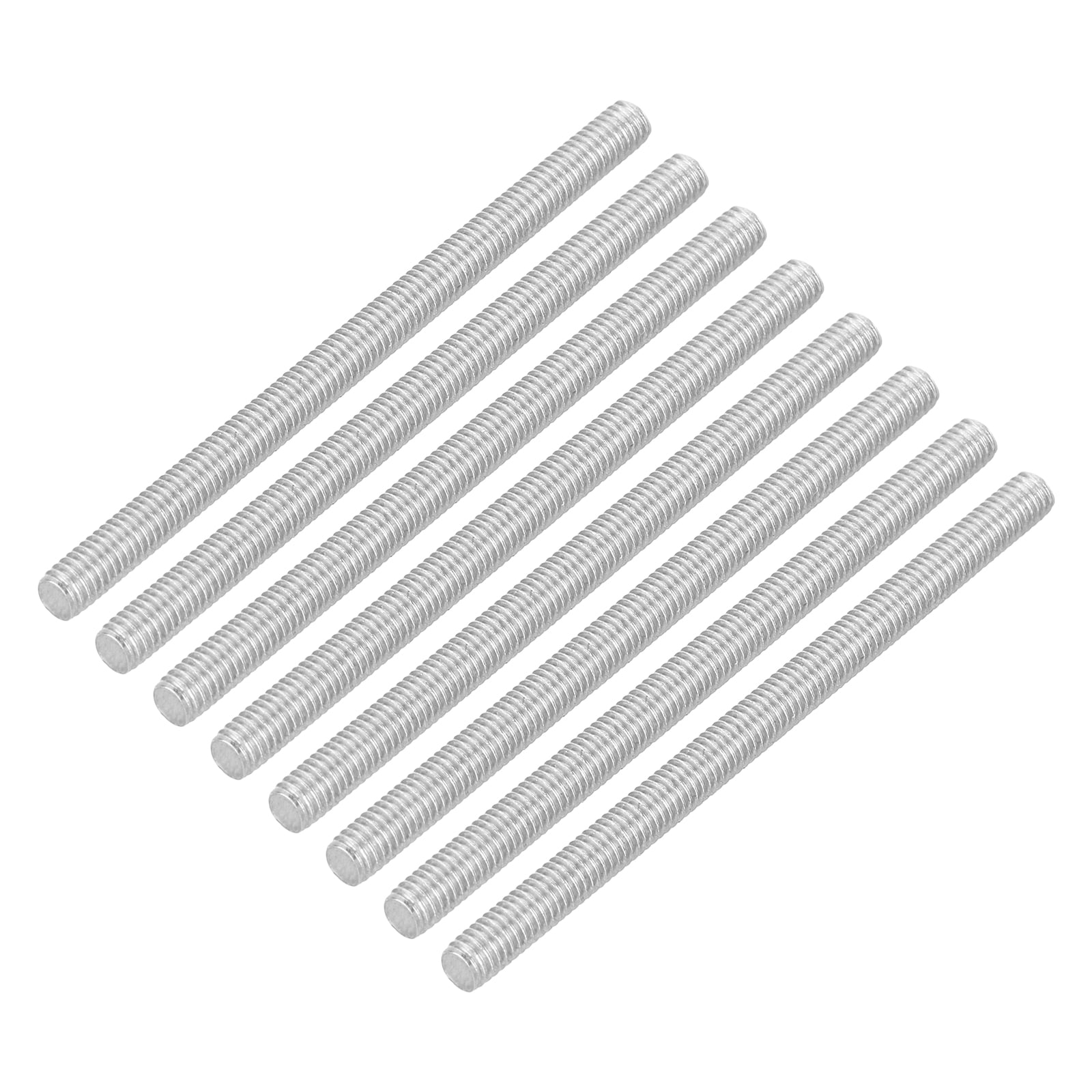 Uxcell 16Pack M3 x 45mm 0.5mm Pitch 304 Stainless Steel Fully Threaded ...
