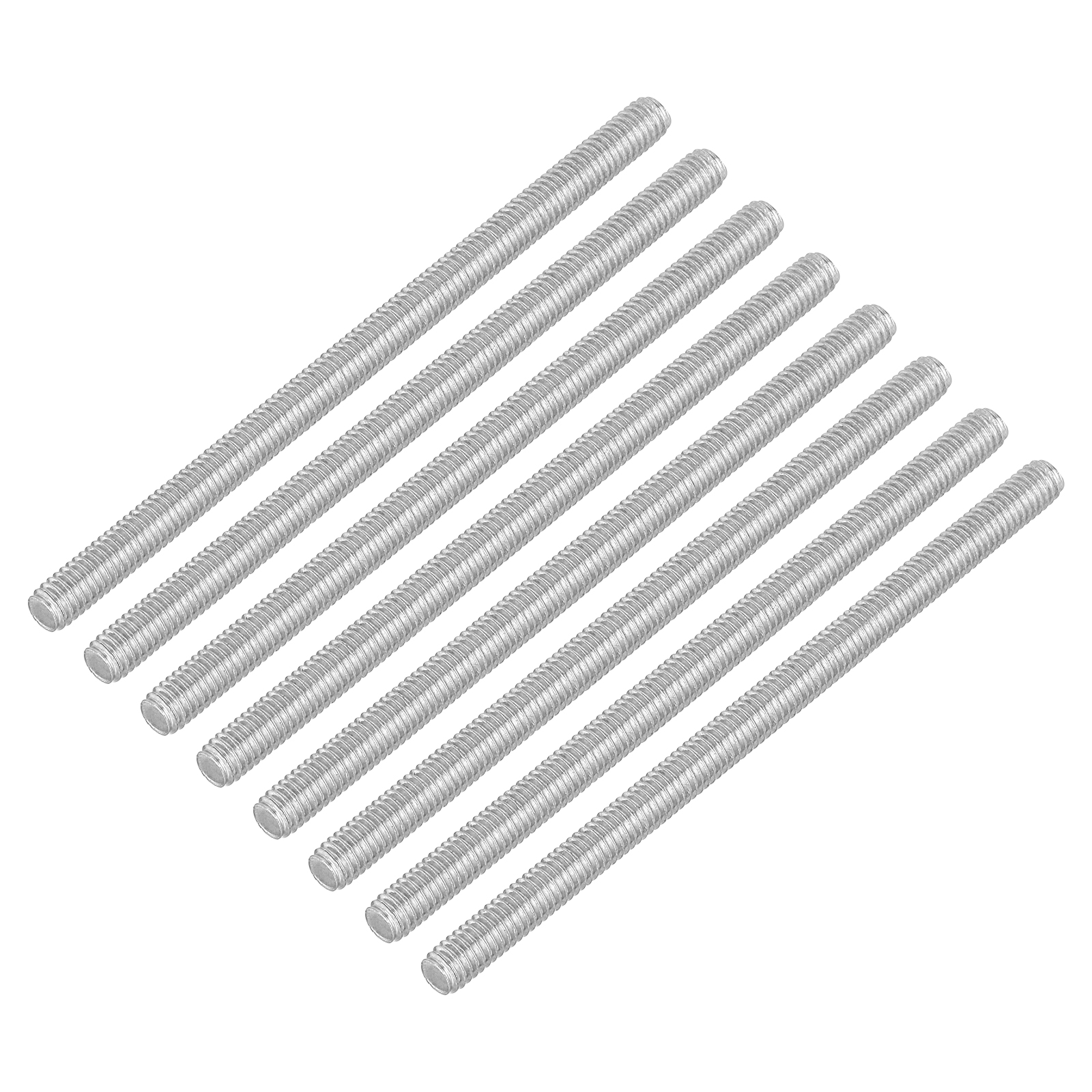Uxcell 16Pack M4 x 70mm 0.7mm Pitch 304 Stainless Steel Fully Threaded ...