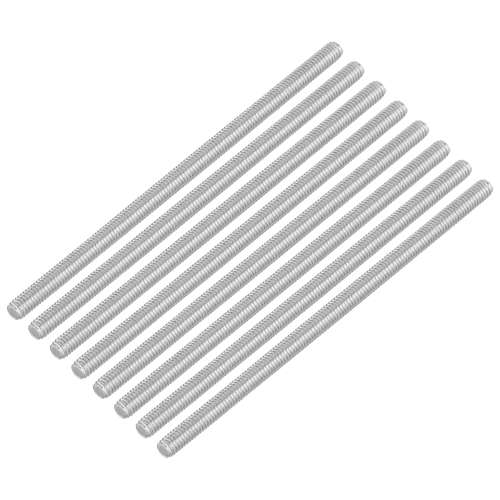 Uxcell 16Pack M4 x 90mm 0.7mm Pitch 304 Stainless Steel Fully Threaded ...