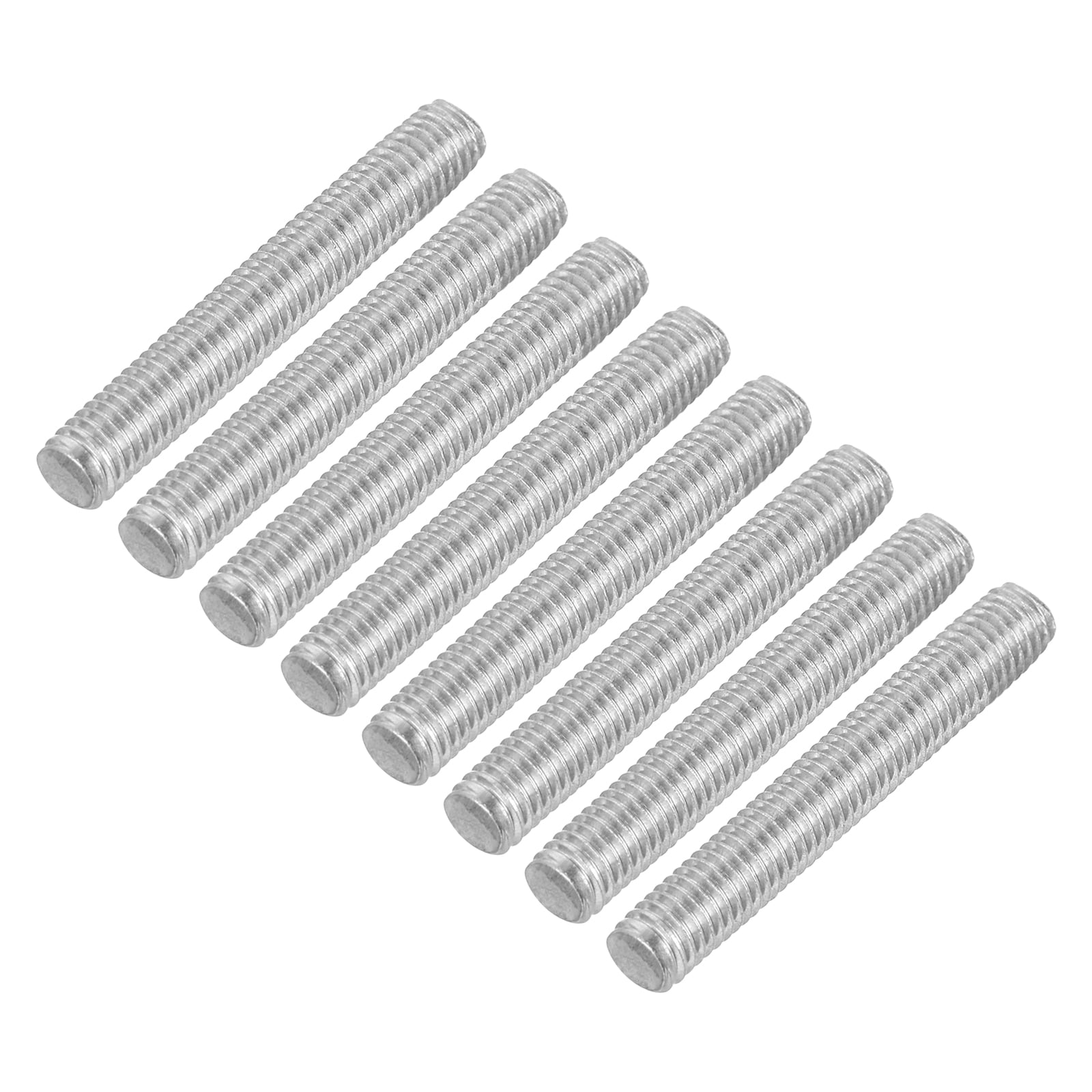 Uxcell 16Pack M5 x 35mm 0.8mm Pitch 304 Stainless Steel Fully Threaded ...