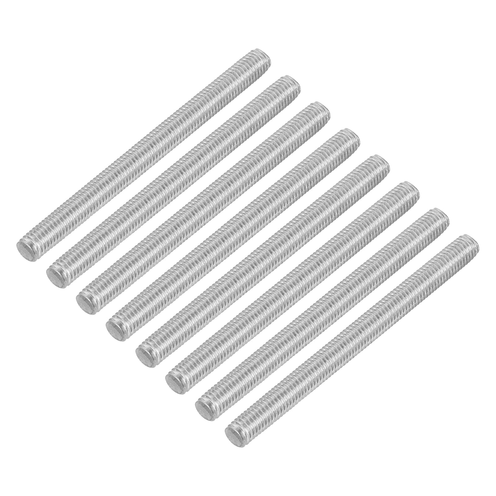 Uxcell 16Pack M5 x 65mm 0.8mm Pitch 304 Stainless Steel Fully Threaded ...