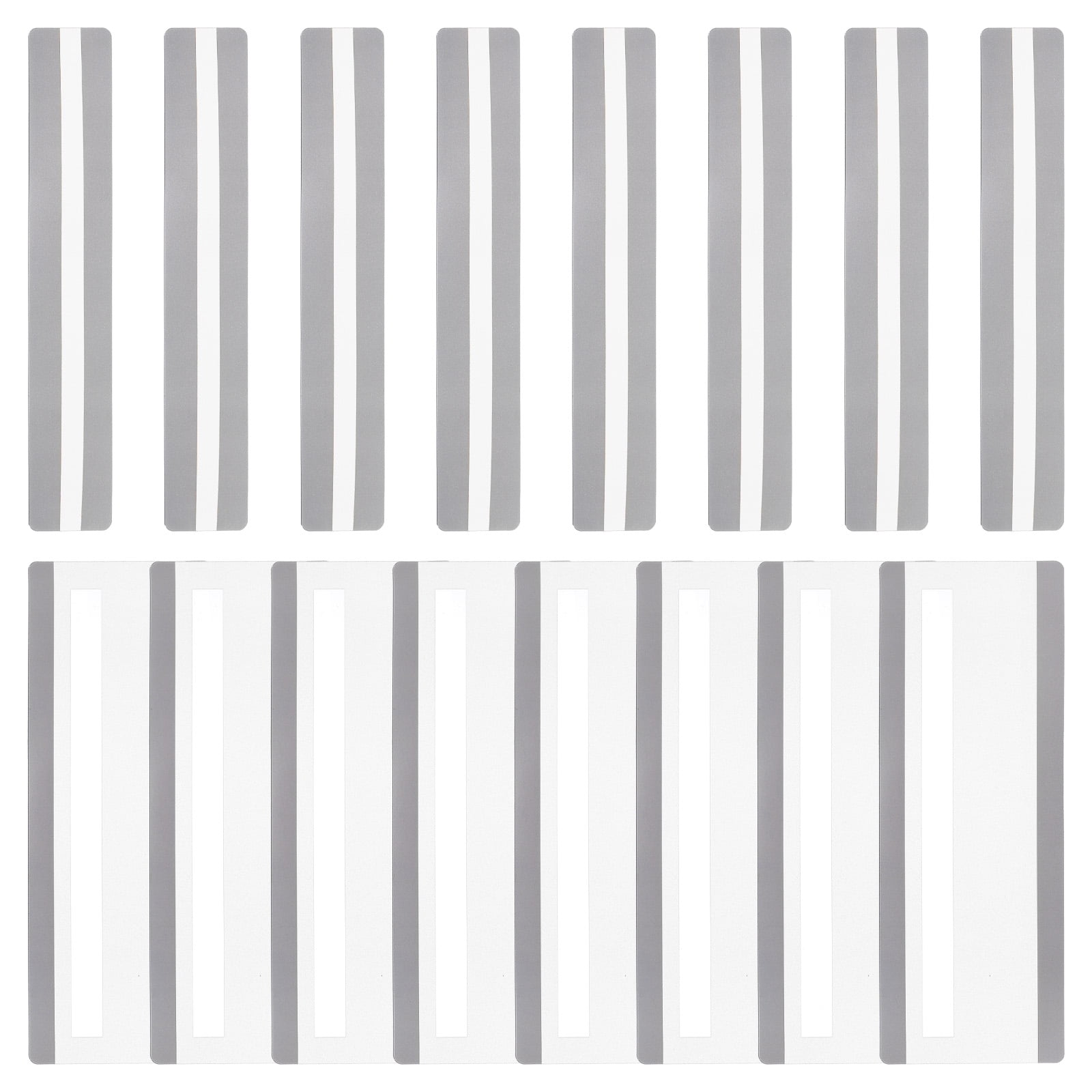 Uxcell 16Pcs Guided Reading Highlight Strips, 2 Sizes Colored Overlay ...