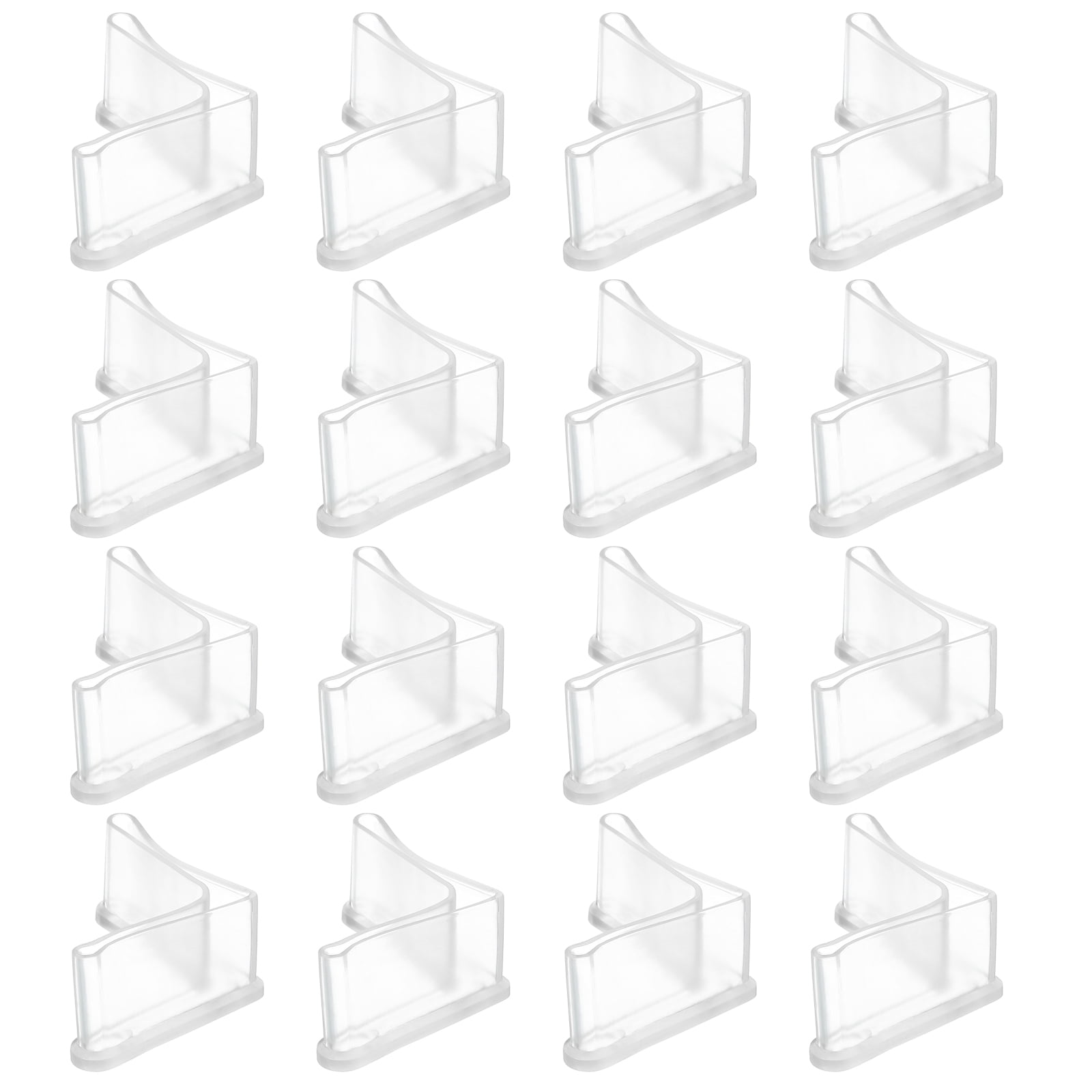 Uxcell 16Pcs L Shape Leg Pads, 2" x 2" Furniture Leg Cover Protectors ...