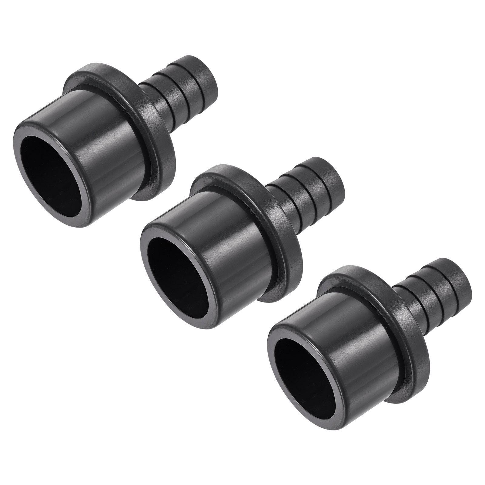 Uxcell 16mm Barbed x 32mm OD Spigot Straight PVC Pipe Fitting Quick ...