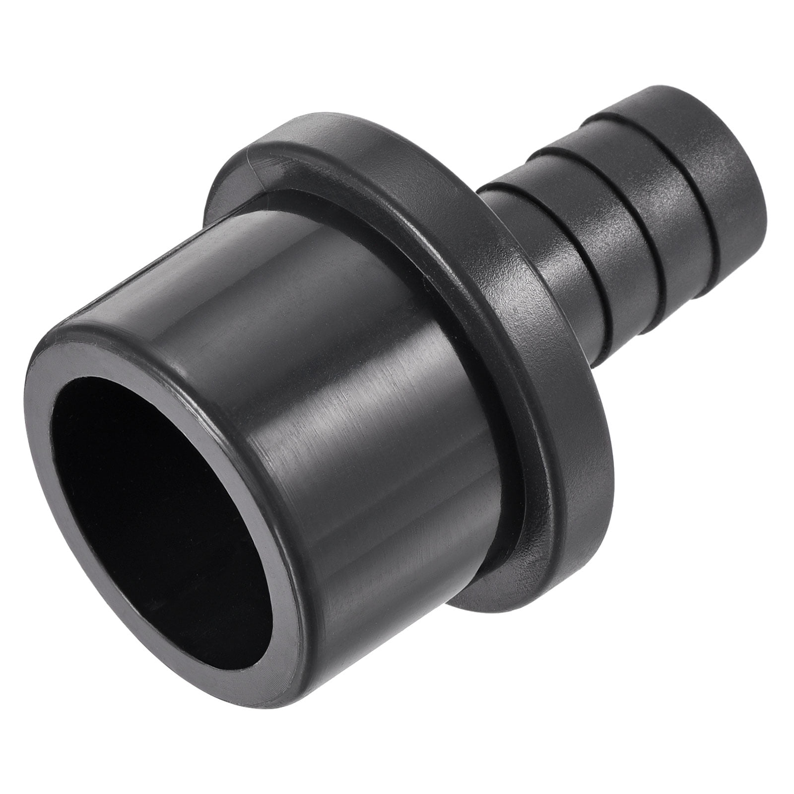 Uxcell Barbed OD Spigot Straight Pipe Fitting Quick Connector Black ...