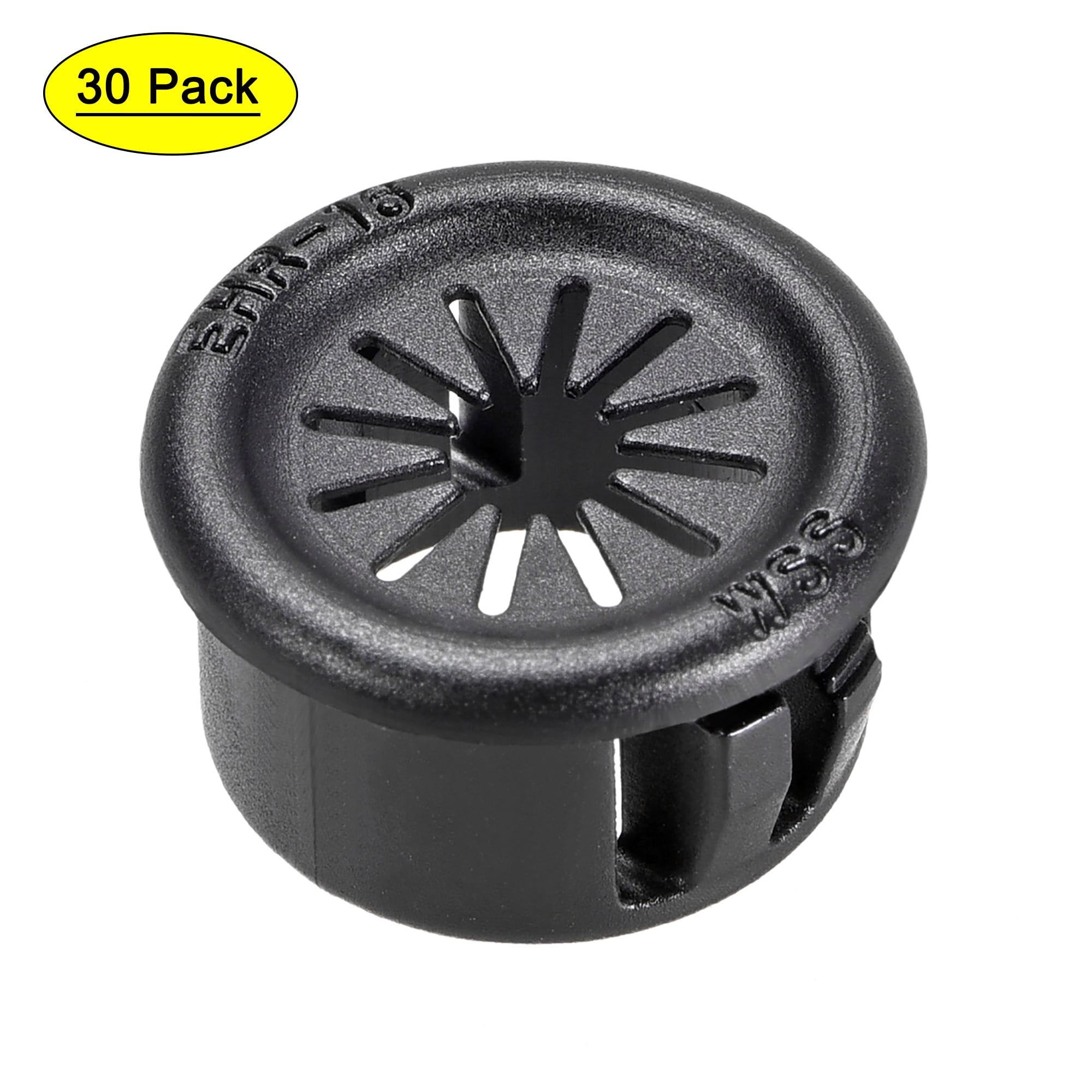 Uxcell 16mm Mounted Dia Cable Hose Snap Bushing Grommet Protector 30 ...