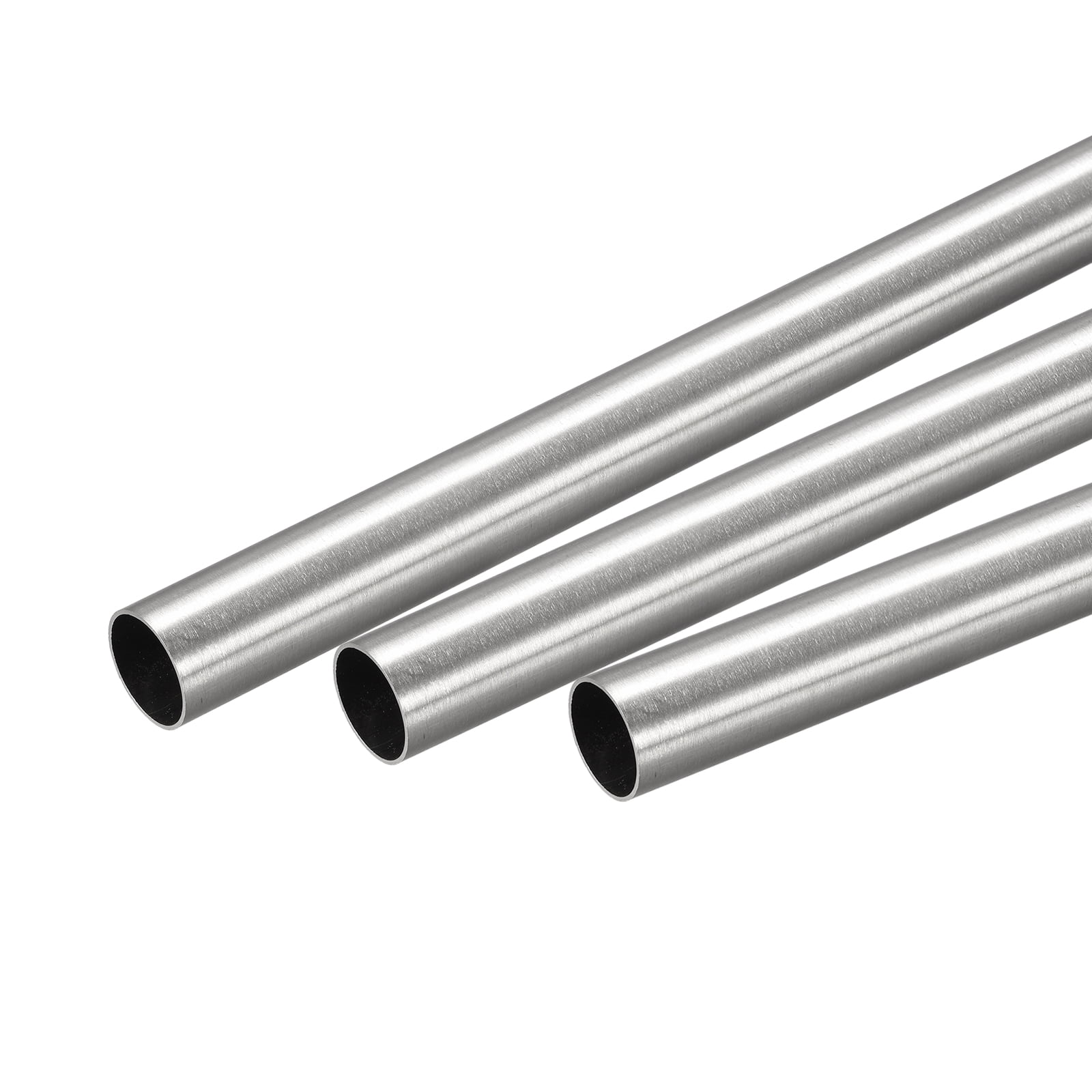 Uxcell 3pcs 304 Stainless Steel Seamless Straight Tubing Tubes 16mm x 0 ...