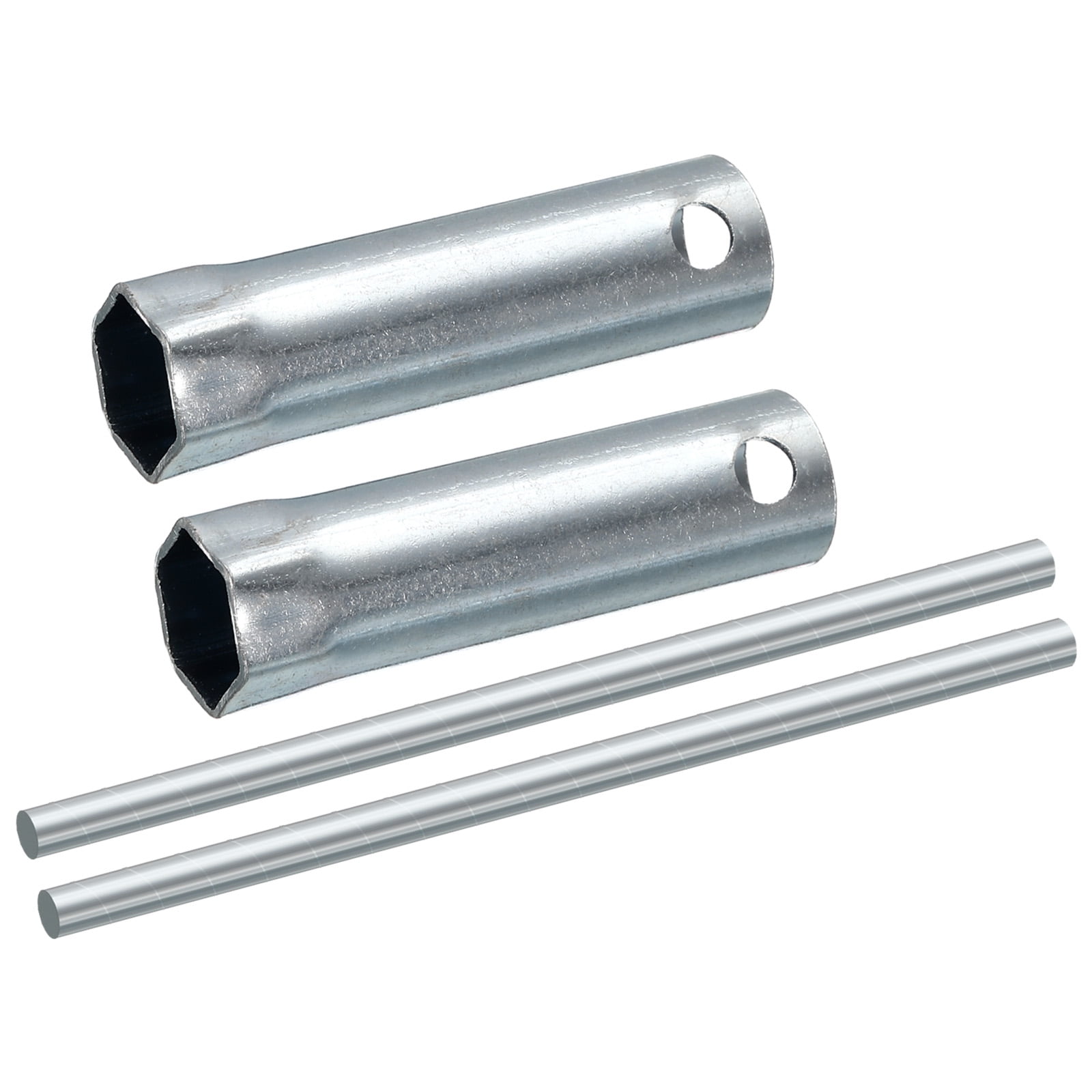 Uxcell 16mm Universal Ignition Spark Plug Spanner Extended Wrench ...