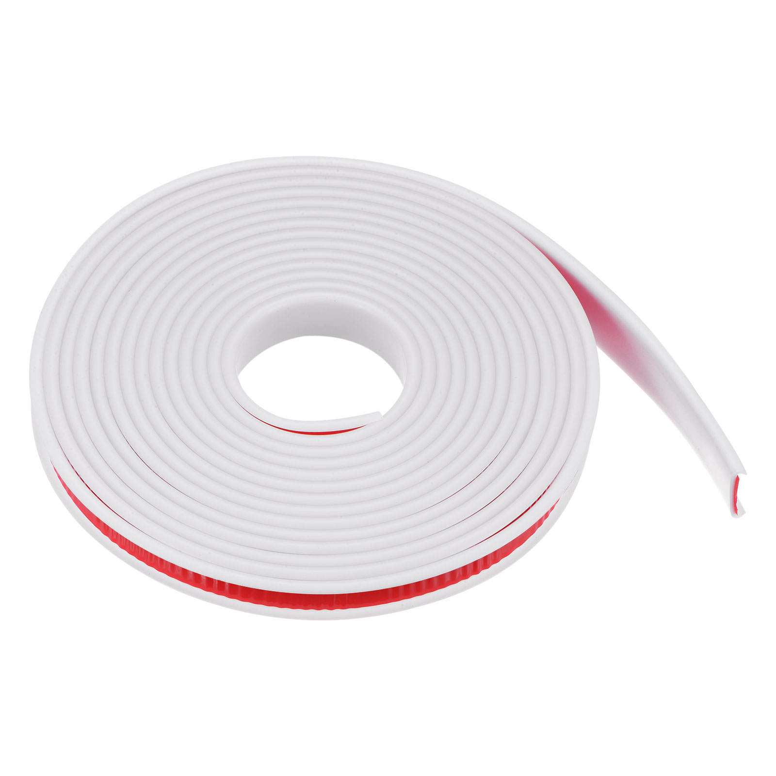 Uxcell 16mm x 5000mm Flexible TPE Self Adhesive U-Shape Veneer Edging ...