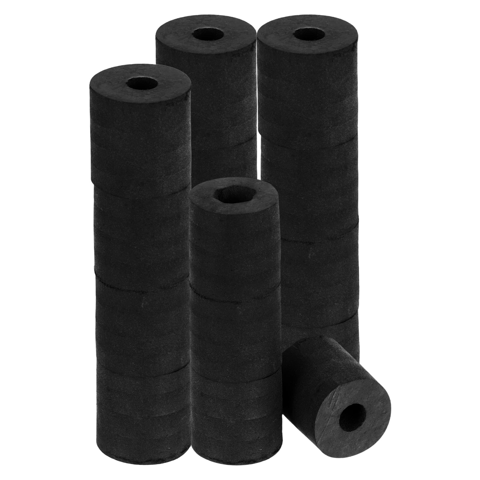 Uxcell 16pcs Rubber Spacers, 3/4'' OD x 1/4'' ID x 3/4'' Thickness ...