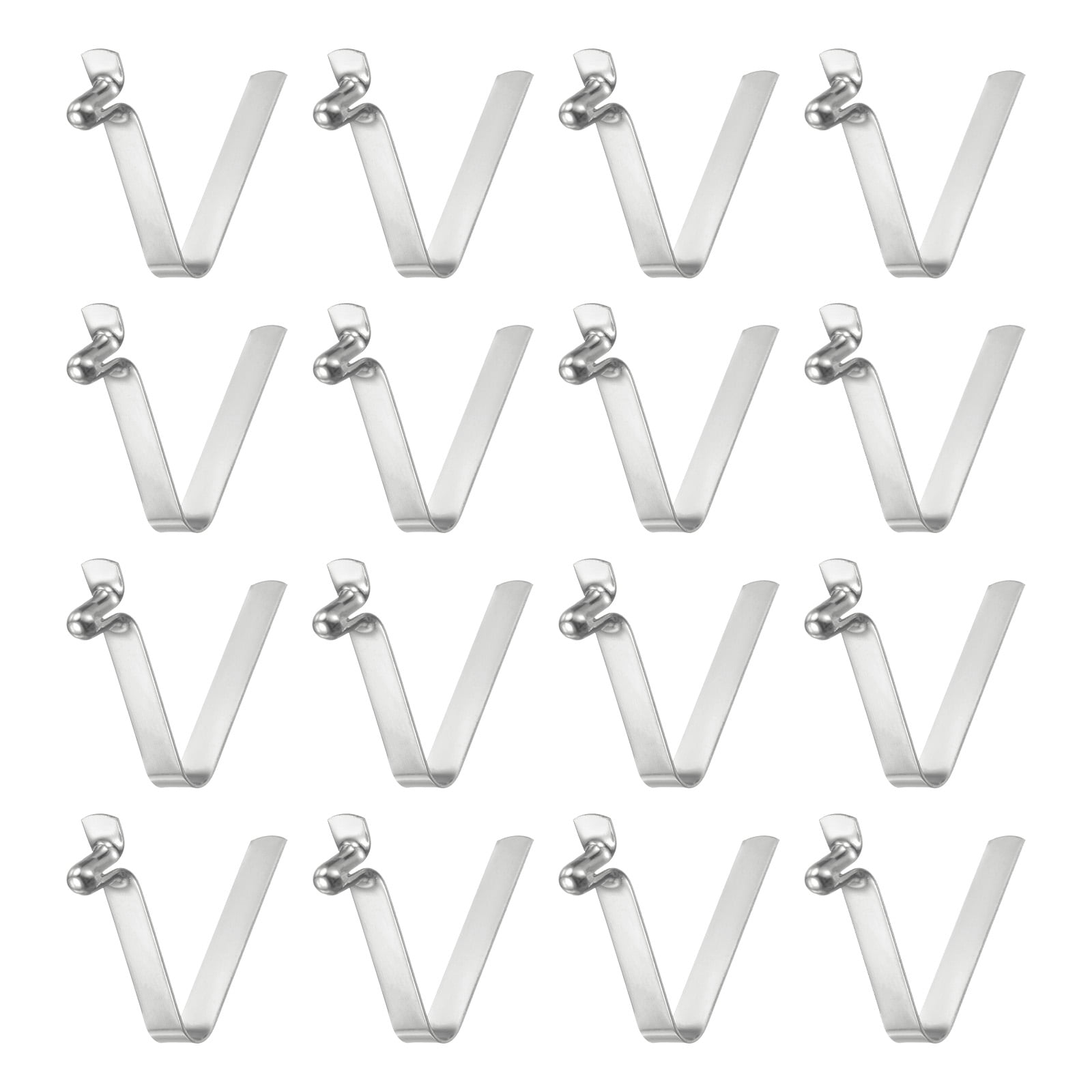 Uxcell 16pcs Single Button Kayak Paddle Snap Spring Clip 3x5x20mm V ...