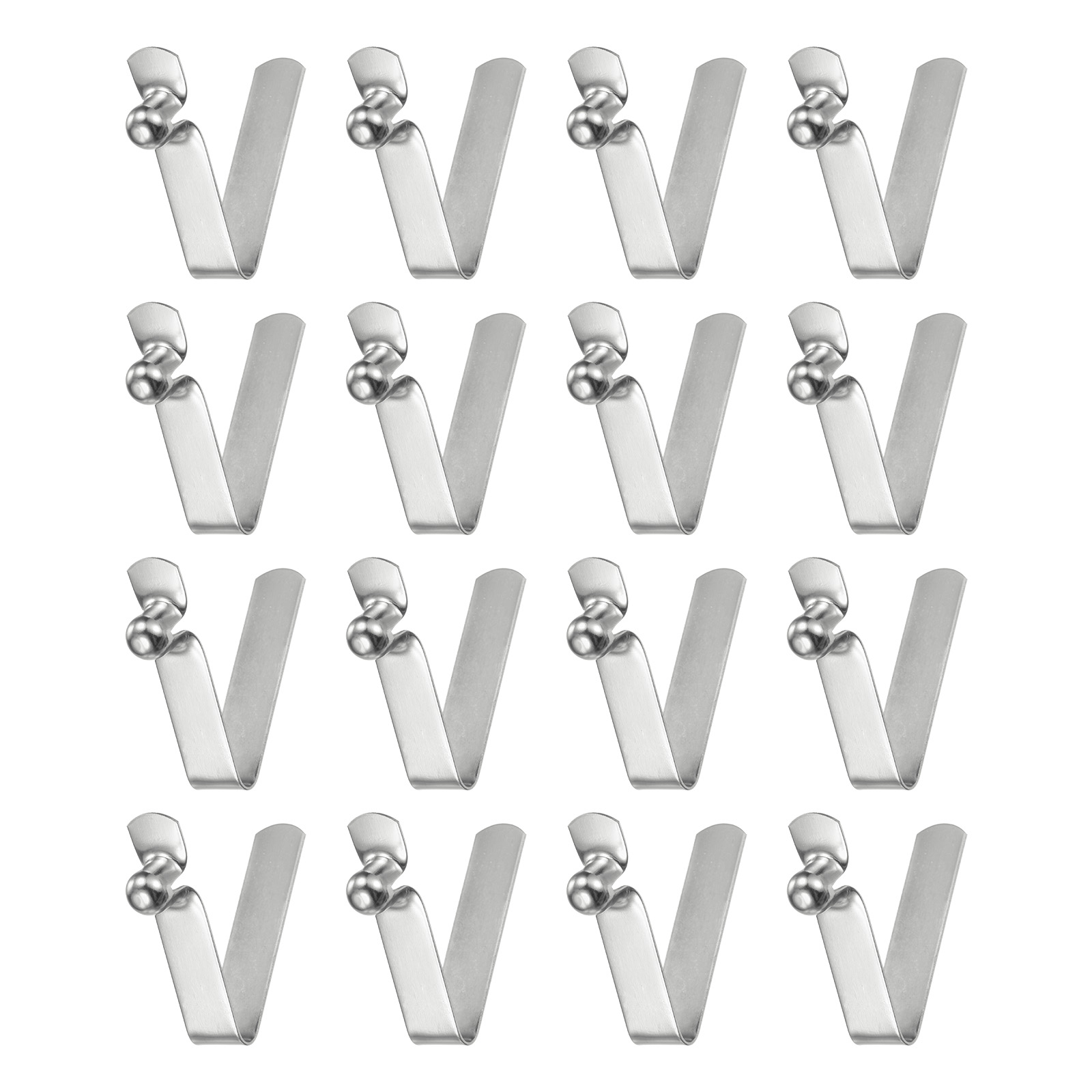 Uxcell 16pcs Single Button Kayak Paddle Snap Spring Clip 6x7x30mm V ...