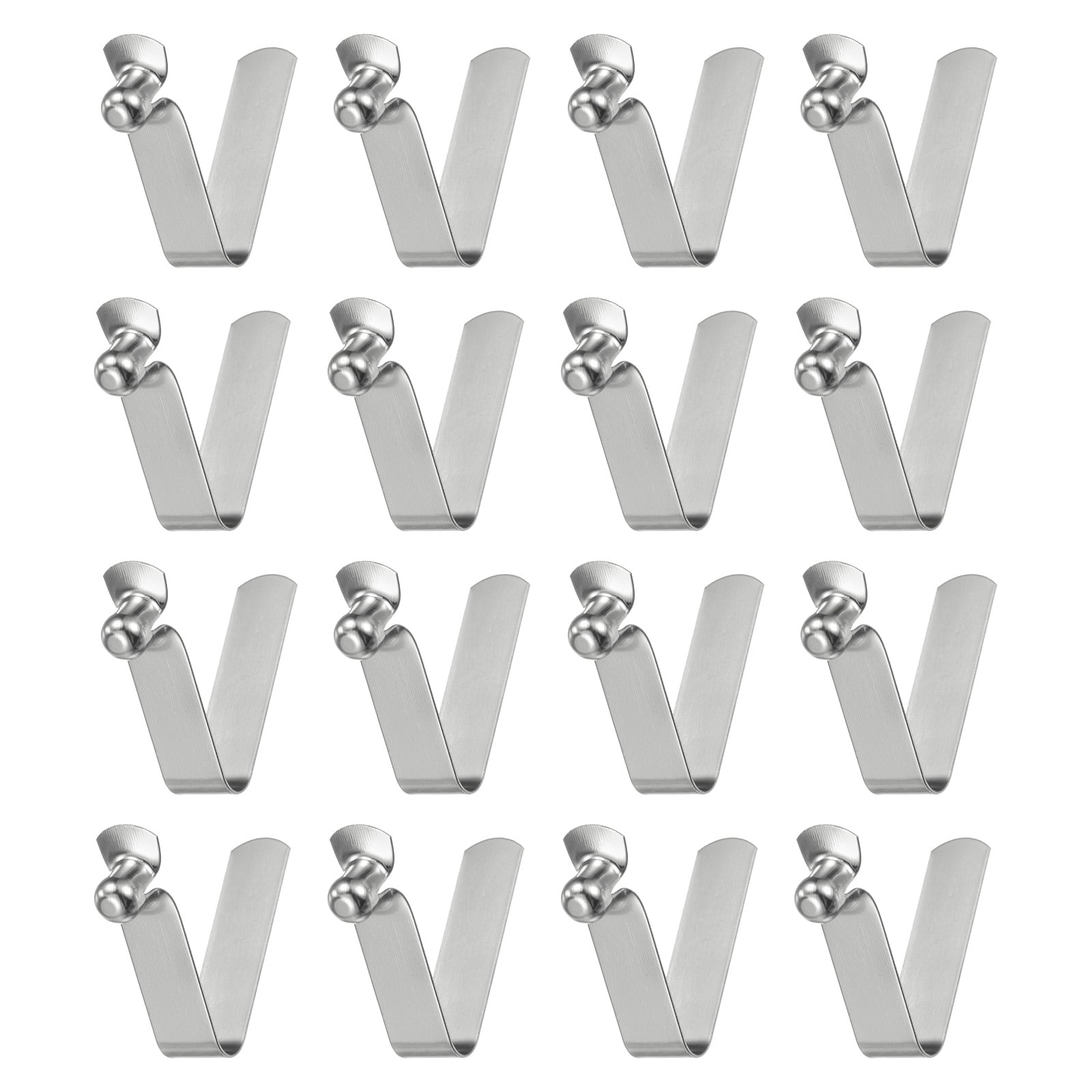 Uxcell 16pcs Single Button Kayak Paddle Snap Spring Clip 7x8.5x36mm V ...