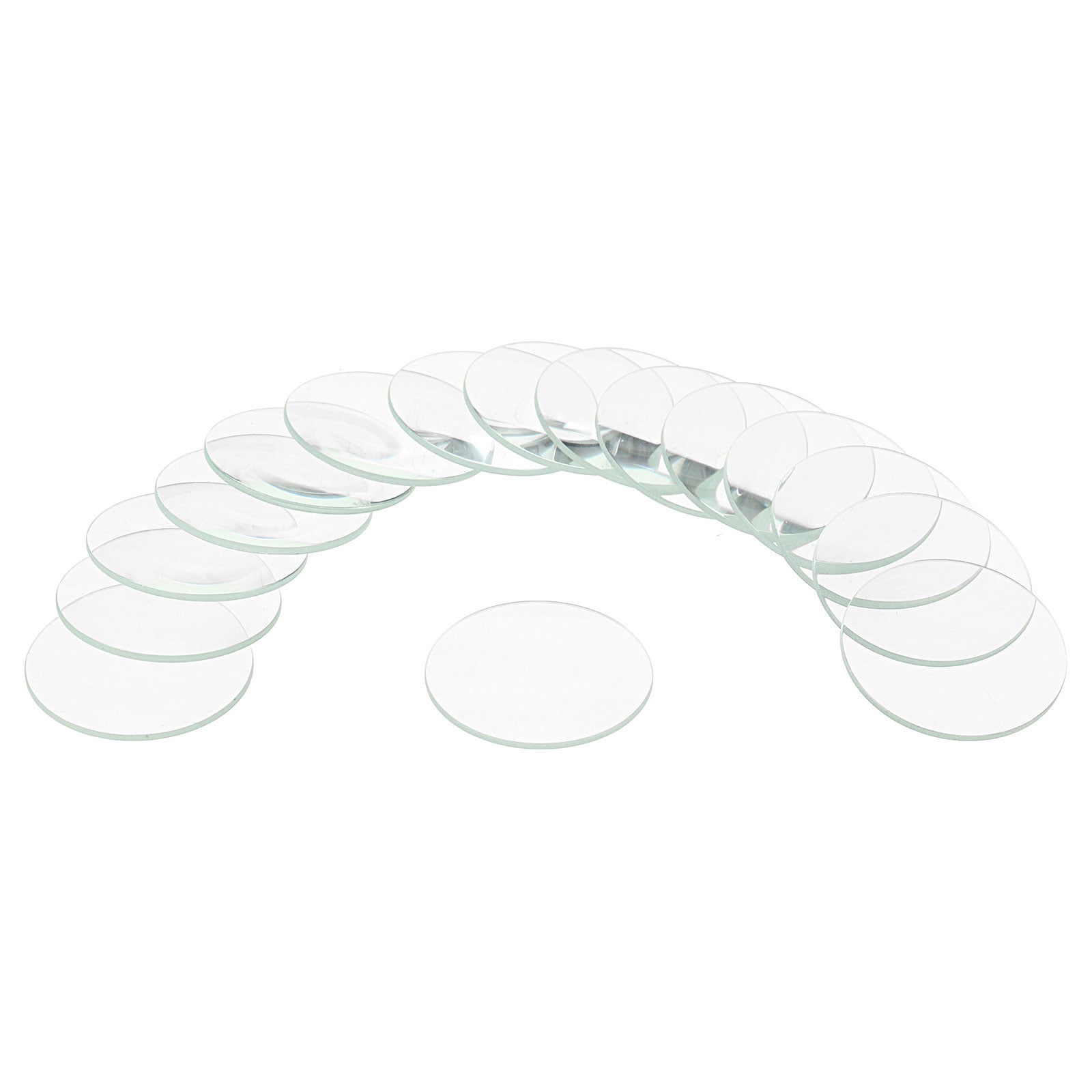 Uxcell 16pcs Watch Crystal Glass Lens, 30mm Single Dome Round Glasses ...