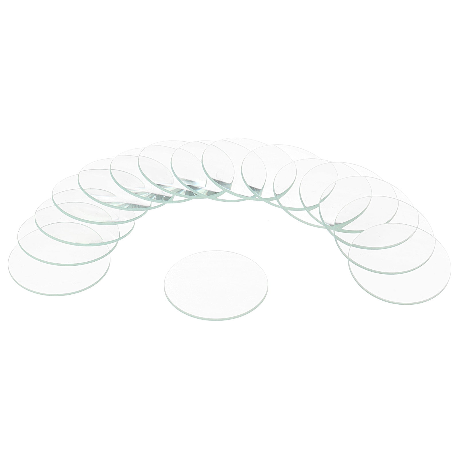Uxcell 16pcs Watch Crystal Glass Lens, 38.5mm Single Dome Round Glasses ...