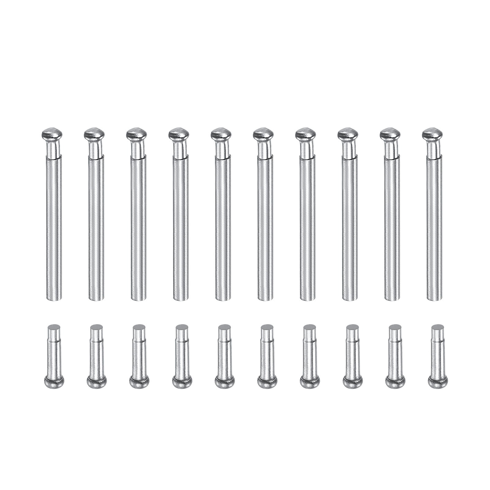 Uxcell 16x1.2mm Stainless Steel Tube Friction Pins Watch Strap Pressure ...