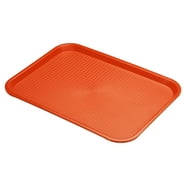 Uxcell 8x6" Fast Food Tray, Plastic Multi-Purpose Rectangle Serving ...