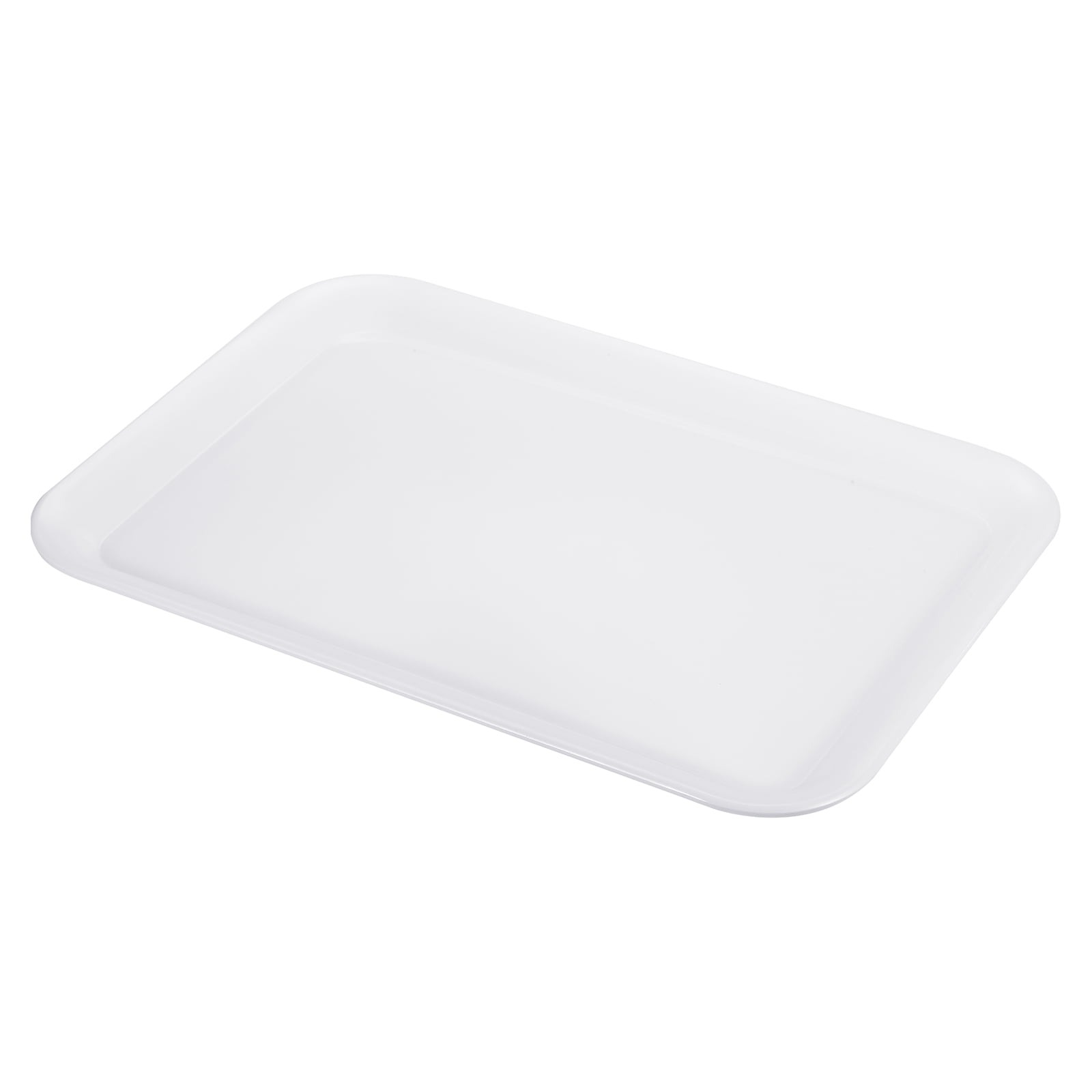 Uxcell 17.1x12.4" Fast Food Tray, Plastic Serving Tray Reusable Multi ...
