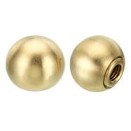 Uxcell M10 Thread Lamp Finial Cap Knob Brass Lamp Shade Harp Top Screw ...