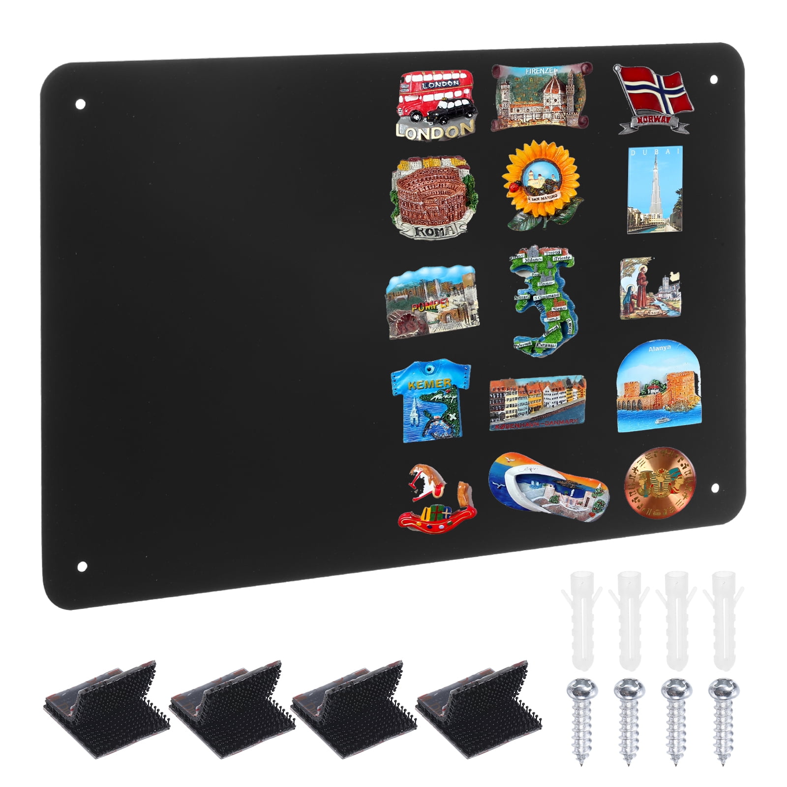 Uxcell 17.5x11 inch Magnetic Board, Magnet Board Magnetic Wall Board ...