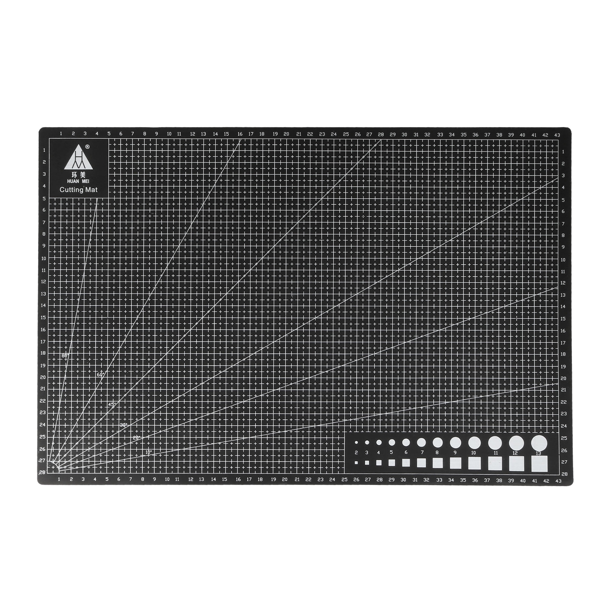 Uxcell 17.7" x 11.8" Cutting Mats Rotary Fabric Mat Self Recover Double ...