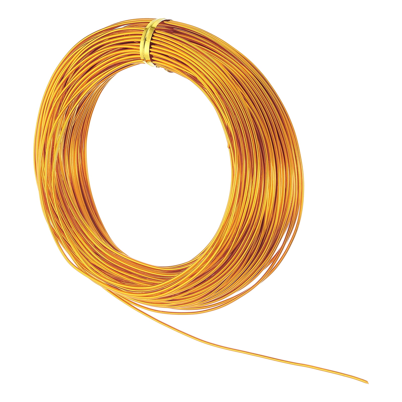 Uxcell 17 Gauge 1.2mm Aluminum Wire, 100 Feet Bendable Metal Craft ...