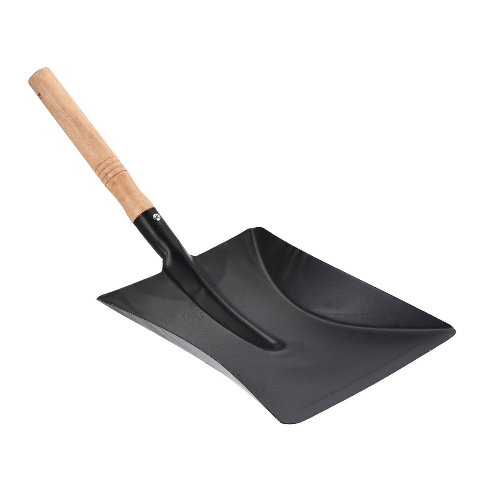 Uxcell 17" Square Point Shovel Carbon Steel Garden Digging Shovel with ...
