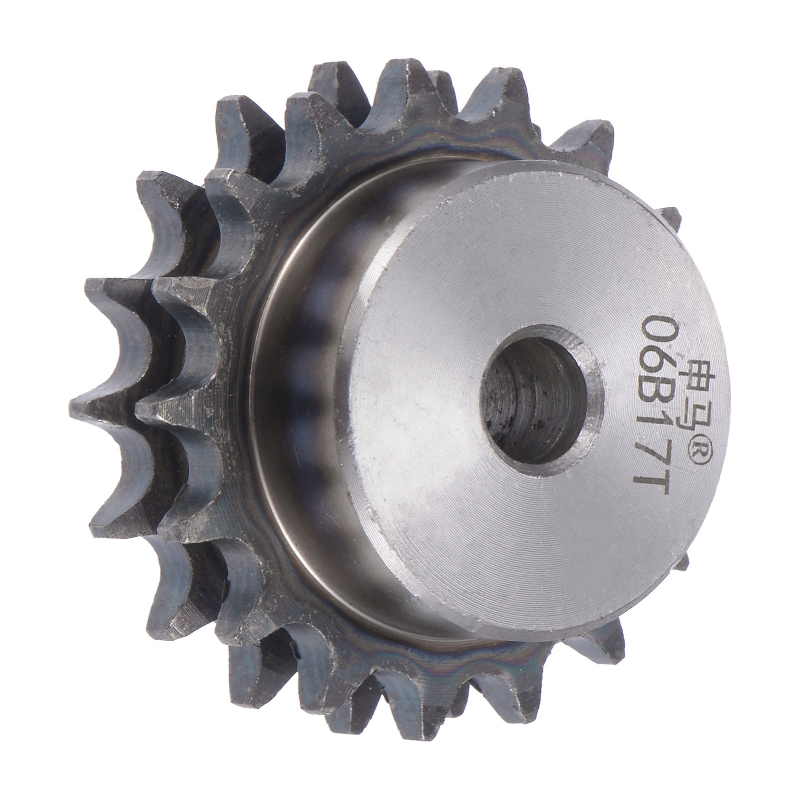 Uxcell 17 Teeth Sprocket Type B Double Strand 3/8" Pitch, 10mm Bore A3 ...