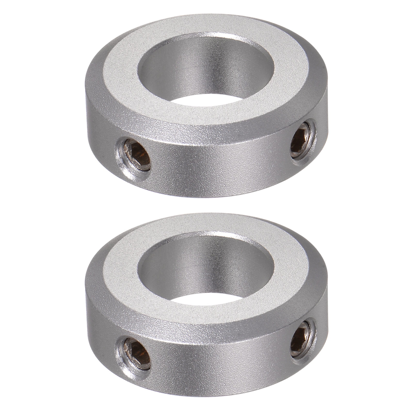 Uxcell 17mm Bore Set Screw Shaft Collars Aluminum Alloy, 32mm OD, 10mm ...