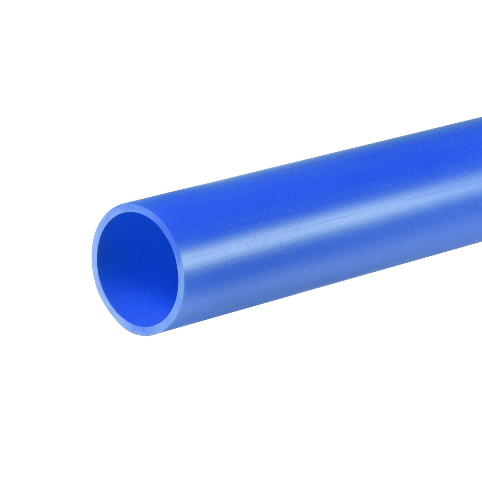 Uxcell 17mm ID x 20mm OD 1.6ft Blue PVC Pipe Rigid Water Pipe Drain ...