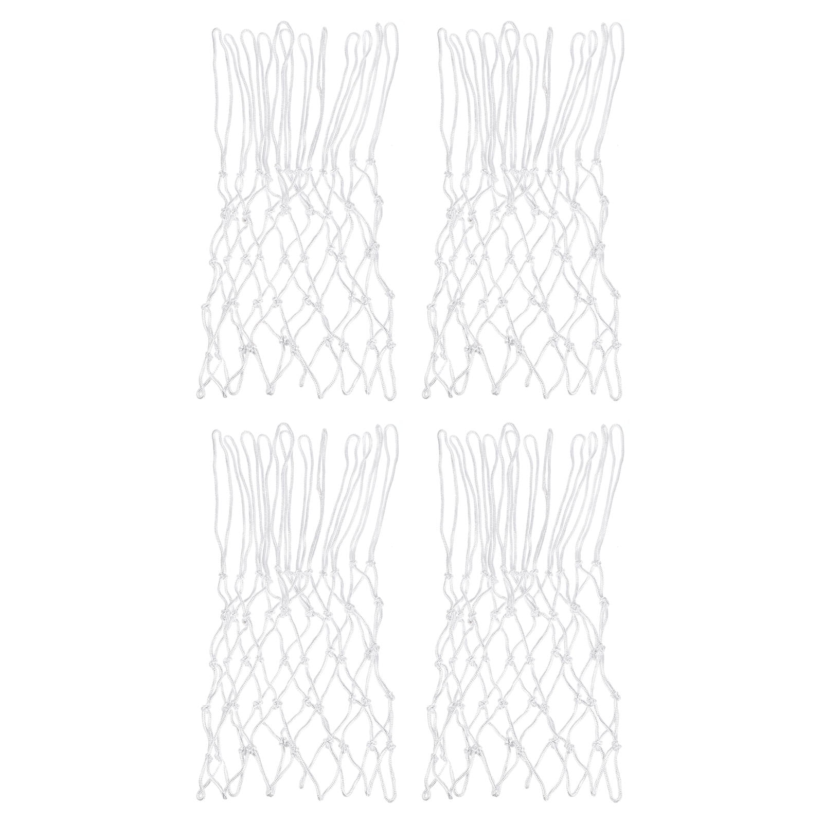 Uxcell 18.5" 3.5mm Polyester Basketball Hoop Rim Net Replacement, White ...