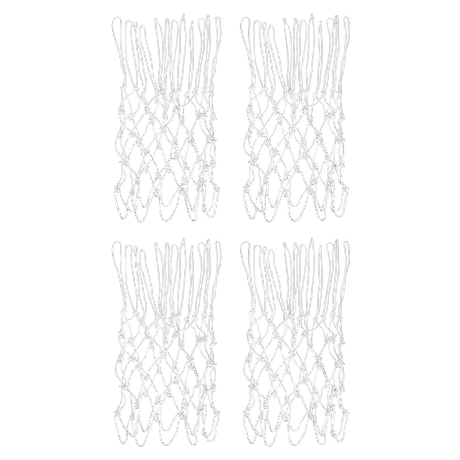 Uxcell 18.5" 5.5mm Polyester Basketball Hoop Rim Net Replacement, White ...