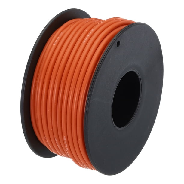 Uxcell 18 Gauge Silicone Wire 18AWG Electrical Wire Stranded Tinned ...