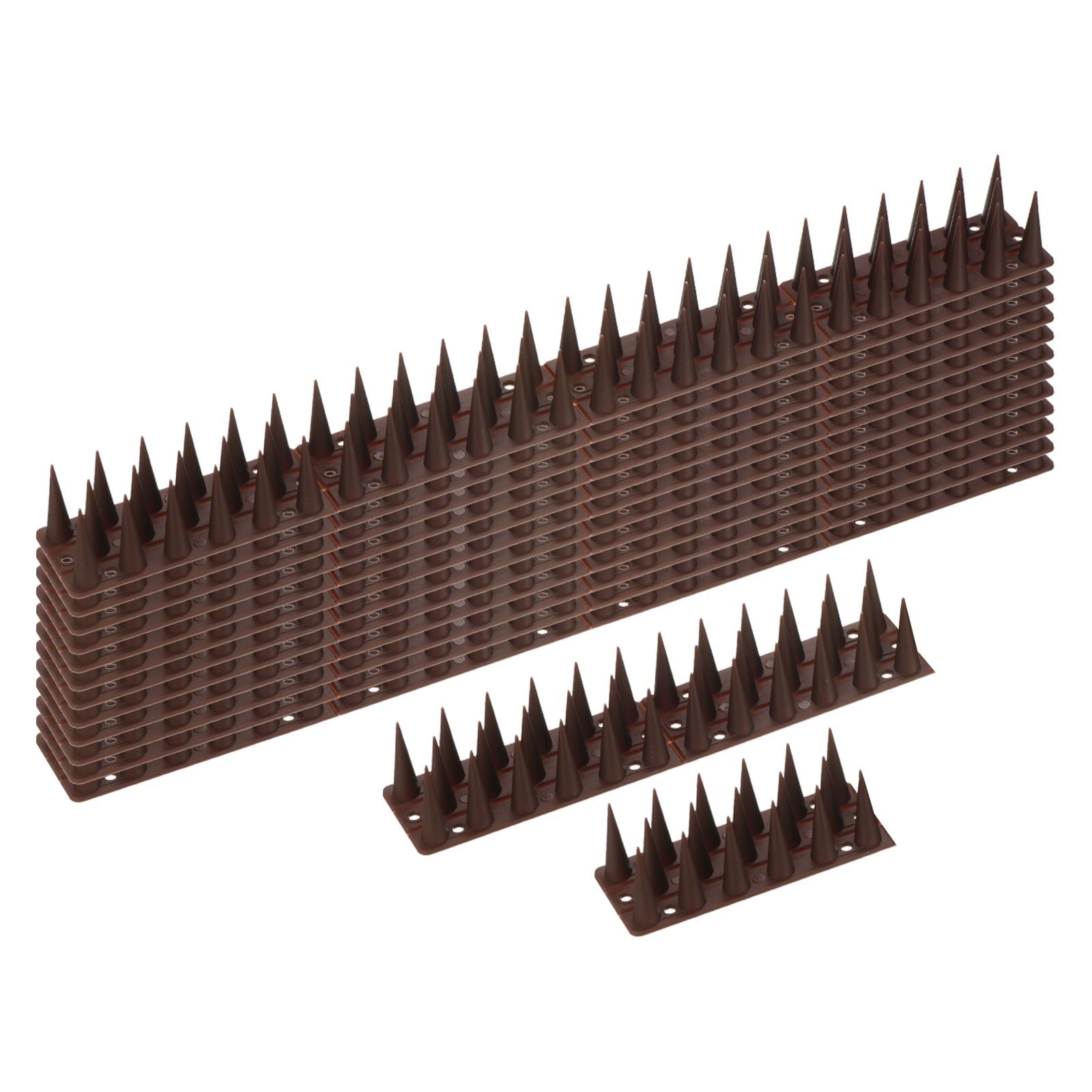 Uxcell 18 Inch Plastic Anti Bird Cat Pigeon Deterrent Fence Bird Spikes ...