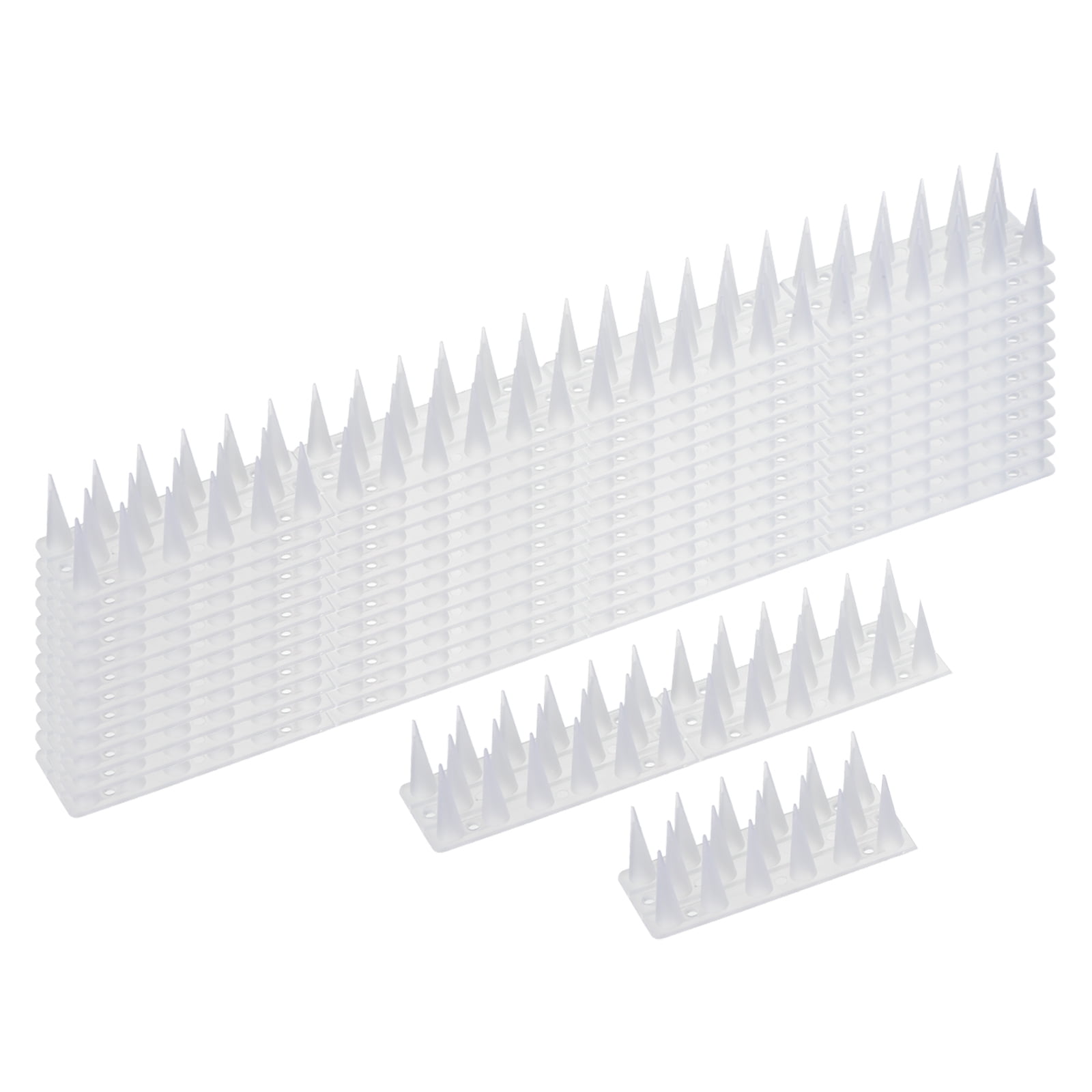 Uxcell 18 Inch Plastic Anti Bird Cat Pigeon Deterrent Fence Bird Spikes ...