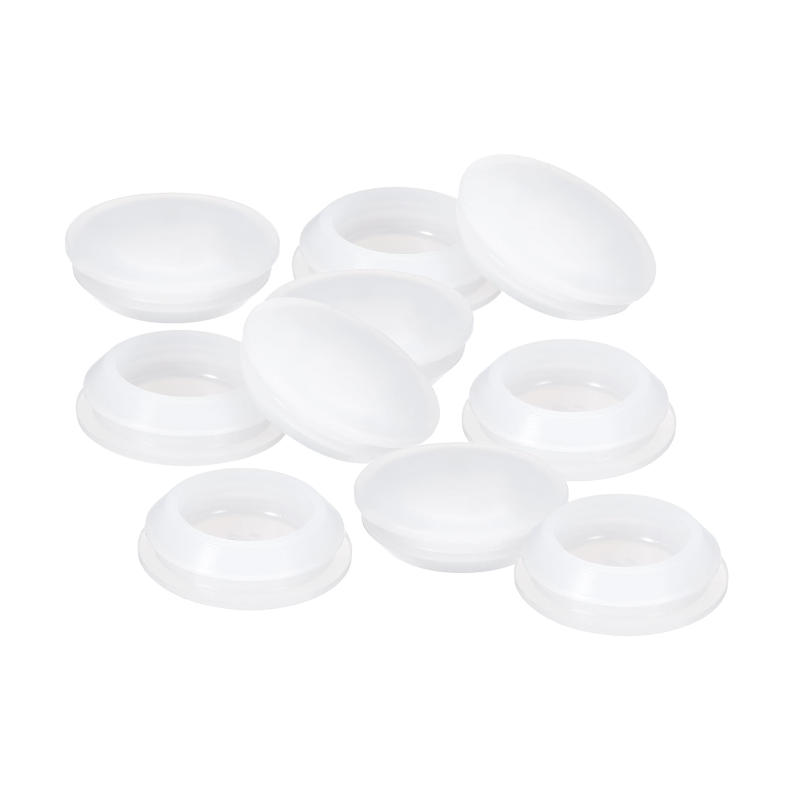 Uxcell 18 Pack Silicone Plugs Round Snap in Locking Hole Plugs ...