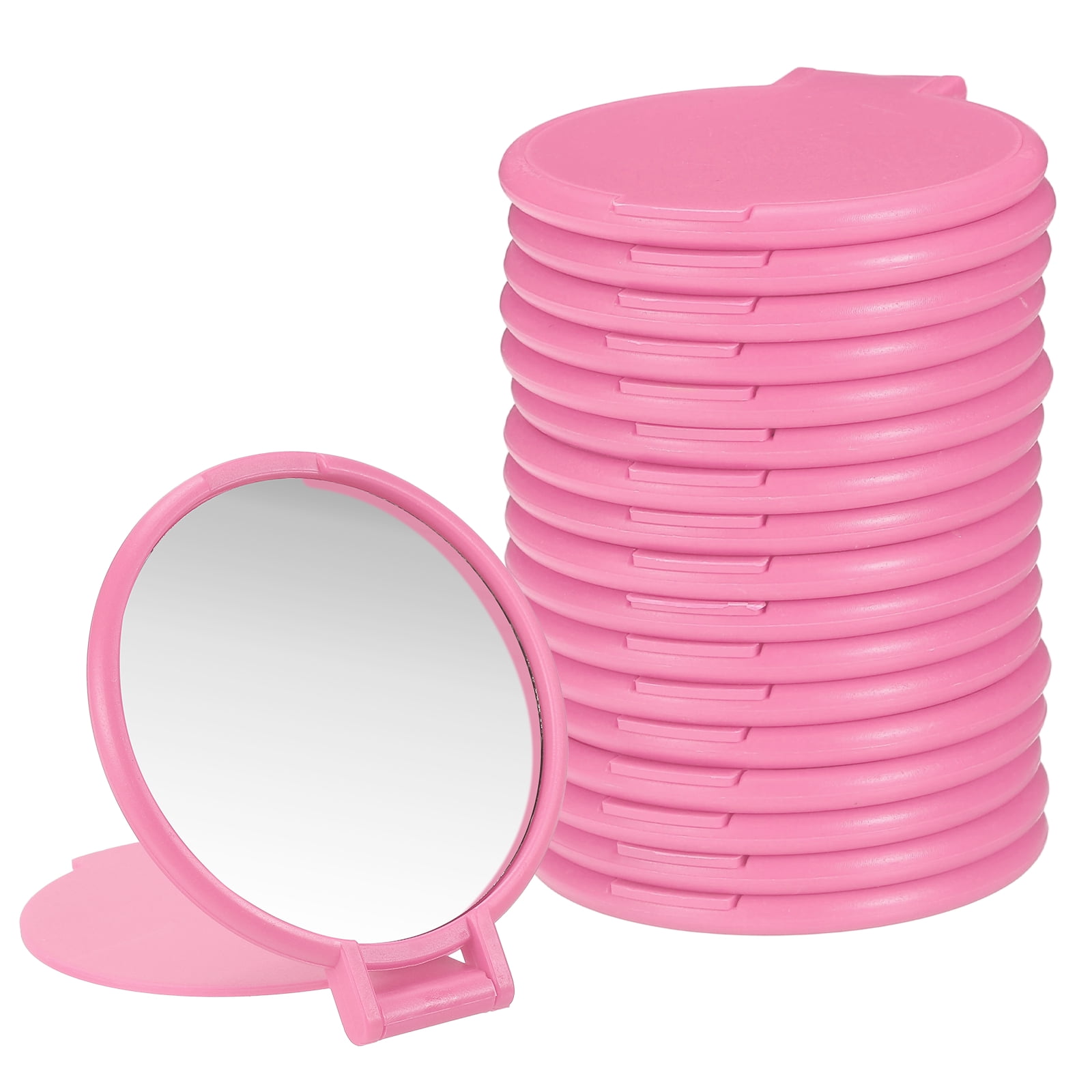 Uxcell 18 Pcs Round Compact Mirror Bulk, Mini Pocket Folding Makeup ...