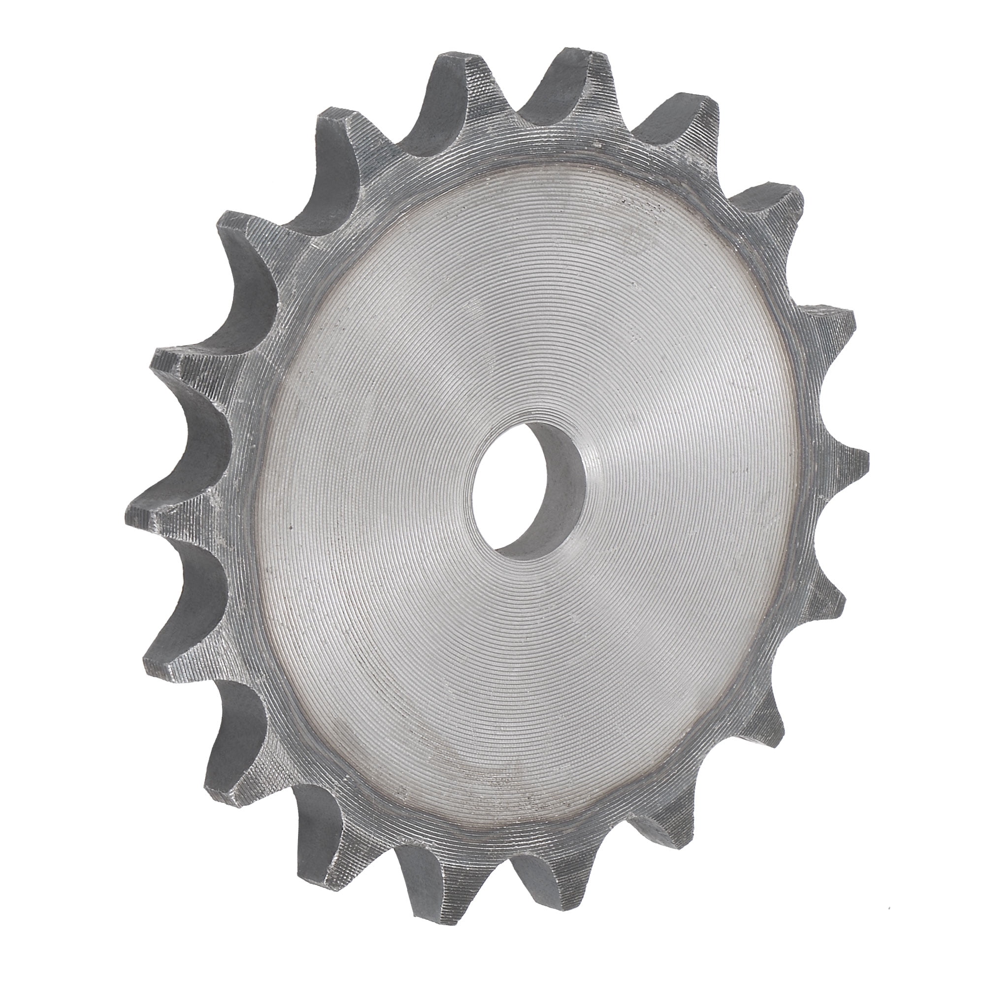 Uxcell 18 Teeth Flat Chain Sprocket Type A 1/2" Pitch, 12mm Bore Carbon ...