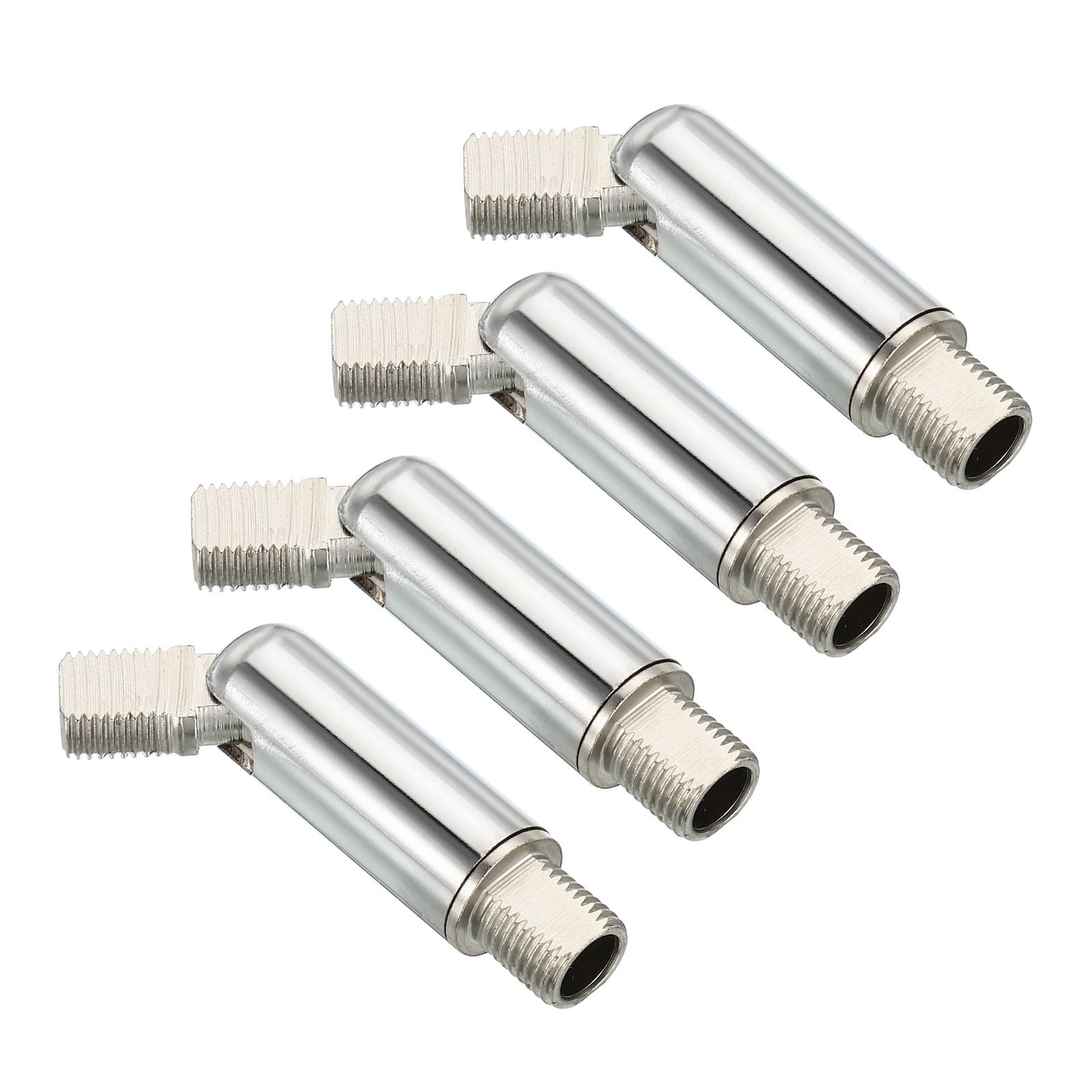 Uxcell 180/350 Degree Sloped Ceiling Light Adapter M10 Thread Chrome, 4 ...