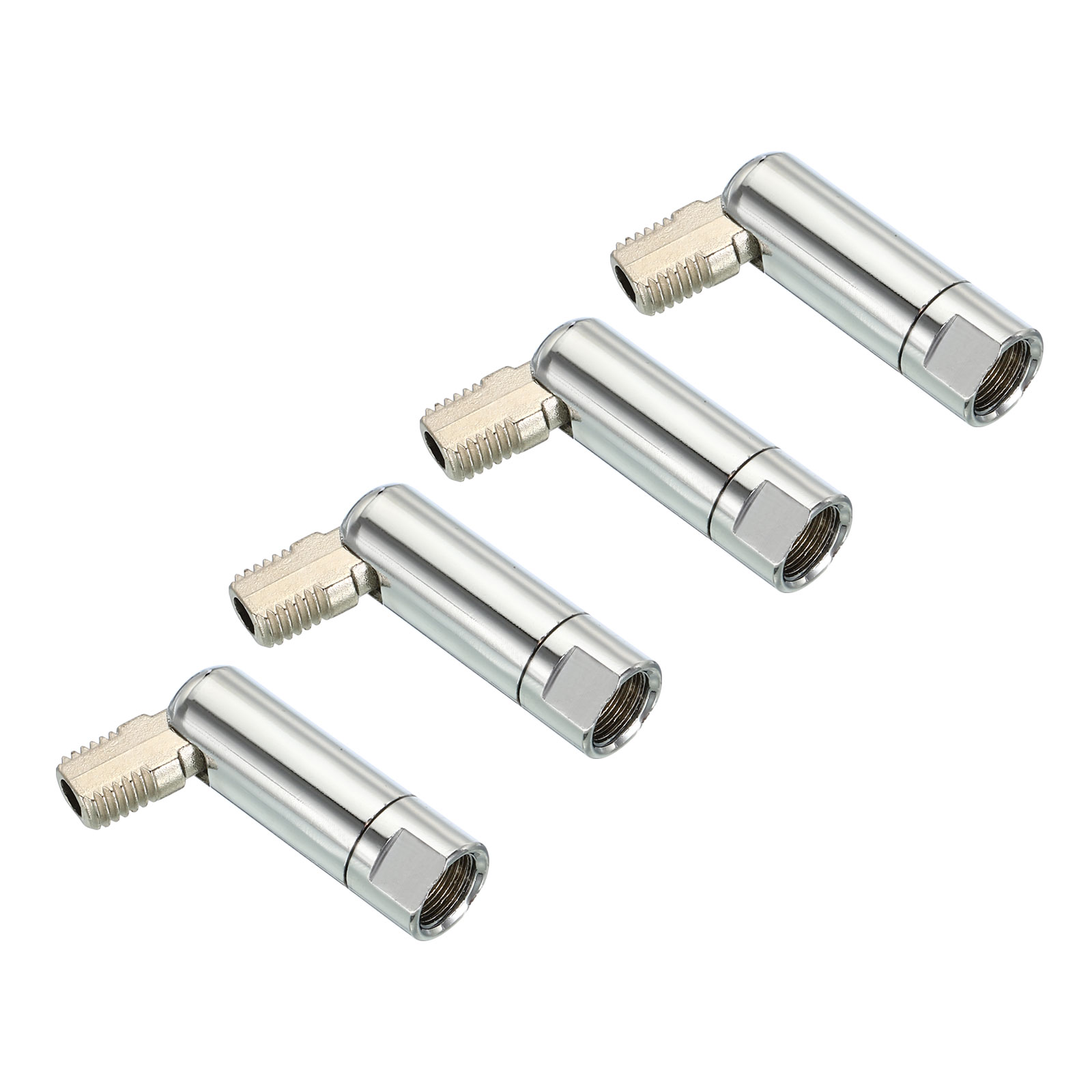 Uxcell 180/350 Degree Sloped Ceiling Light Adapter M8 Thread Chrome, 4 ...