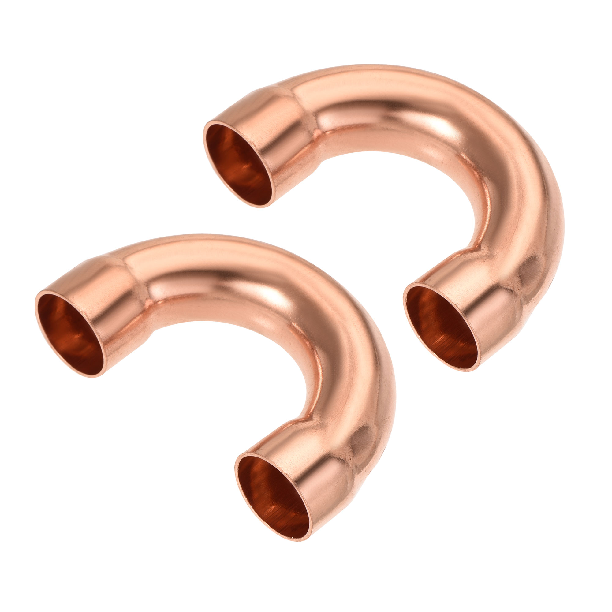 Uxcell 180 Degree Return Bend Copper Fitting Welded Elbow Connection ...