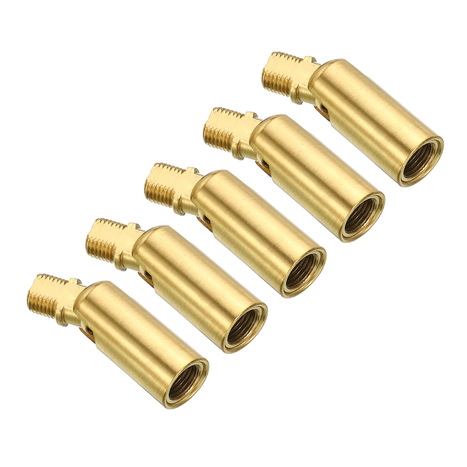 Uxcell 180 Degree Sloped Ceiling Light Adapter M10 Thread Copper, 5 ...