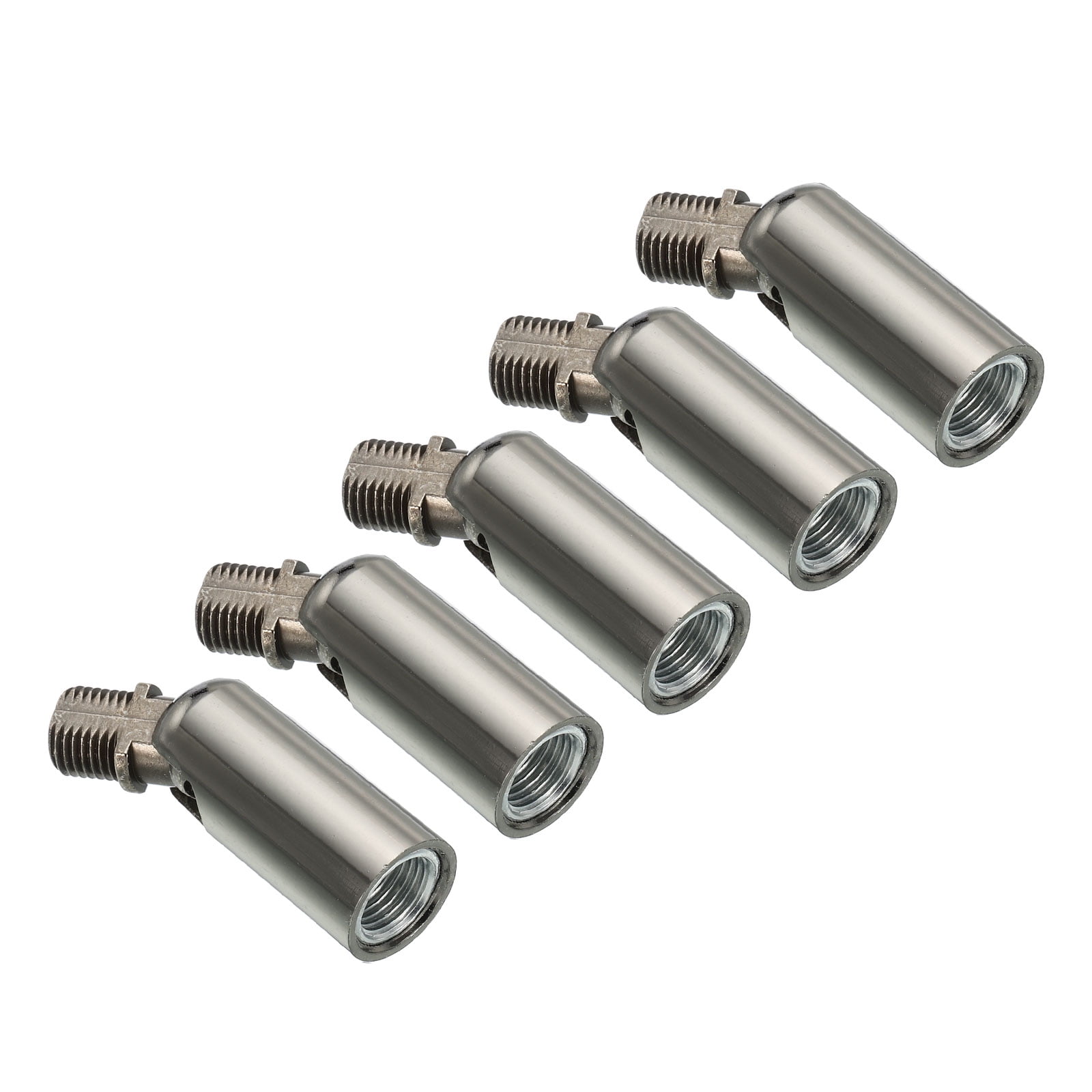 Uxcell 180 Degree Sloped Ceiling Light Adapter M10 Thread Polish Black ...