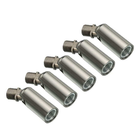 Uxcell 180 Degree Sloped Ceiling Light Adapter M10 Thread Polish Black ...