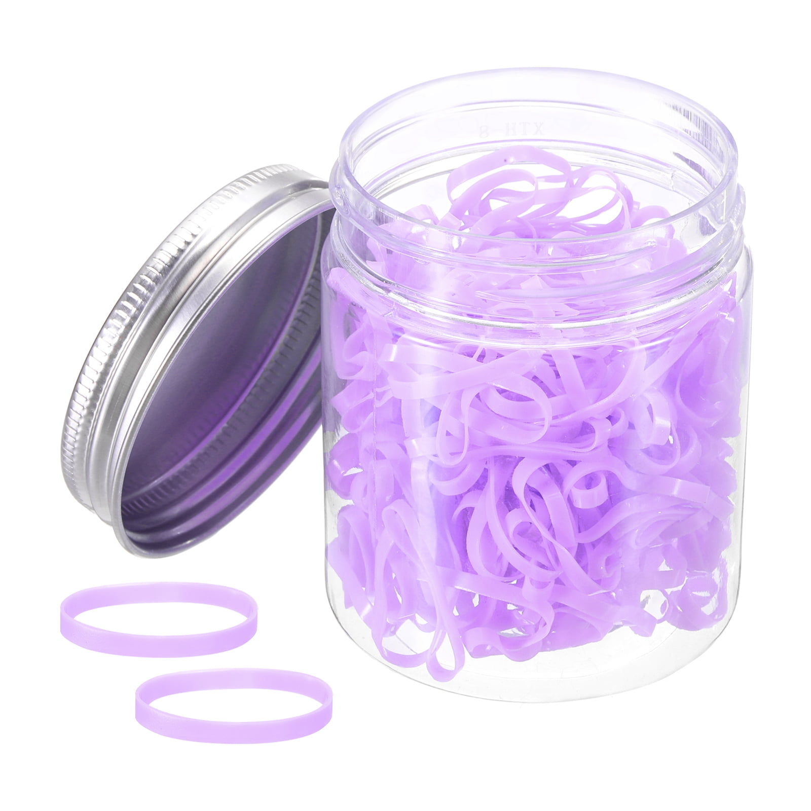 Uxcell 180 Pcs Rubber Band Stretchable Rubber Elastic Band Colored ...