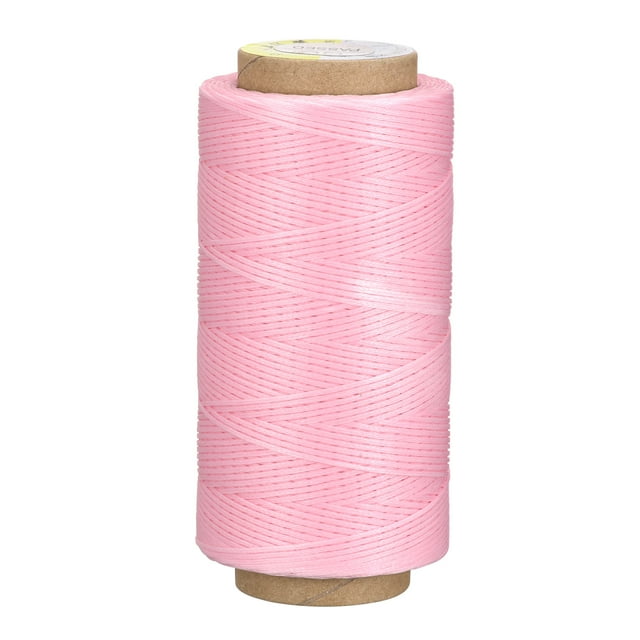 Uxcell 186 Yards 210D/1mm Leather Sewing Thread Polyester Waxed Cord ...