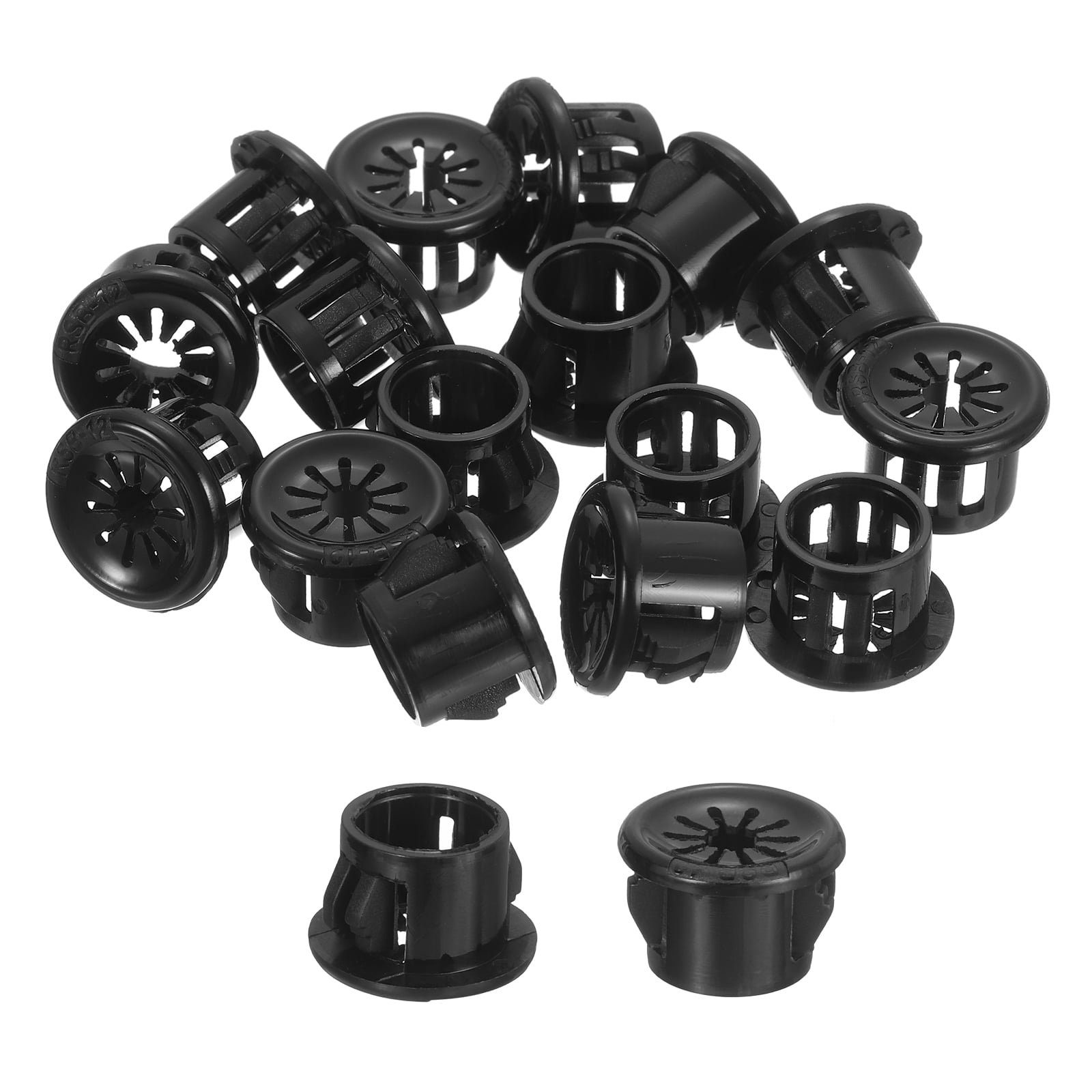 Uxcell 18Pack Cable Grommets, Snap Bushing Grommet for Holes with 0.47 ...