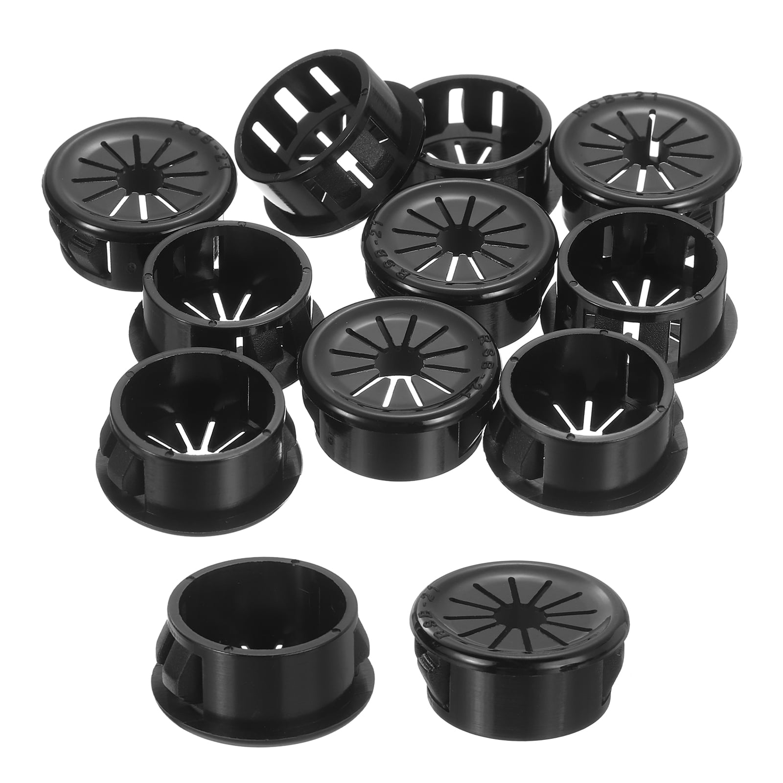 Uxcell 18Pack Cable Grommets, Snap Bushing Grommet for Holes with 0.83 ...