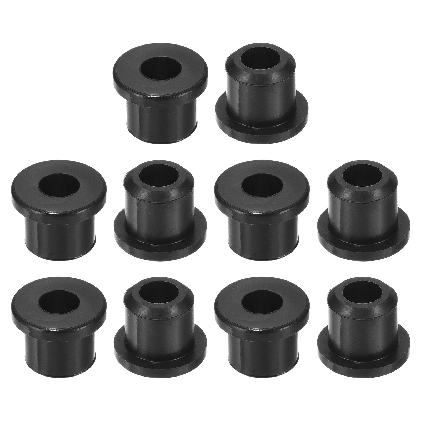 Uxcell 18Pack Rubber Grommets 8mm Drill Hole, 5mm ID Top Hat Hole Plug ...